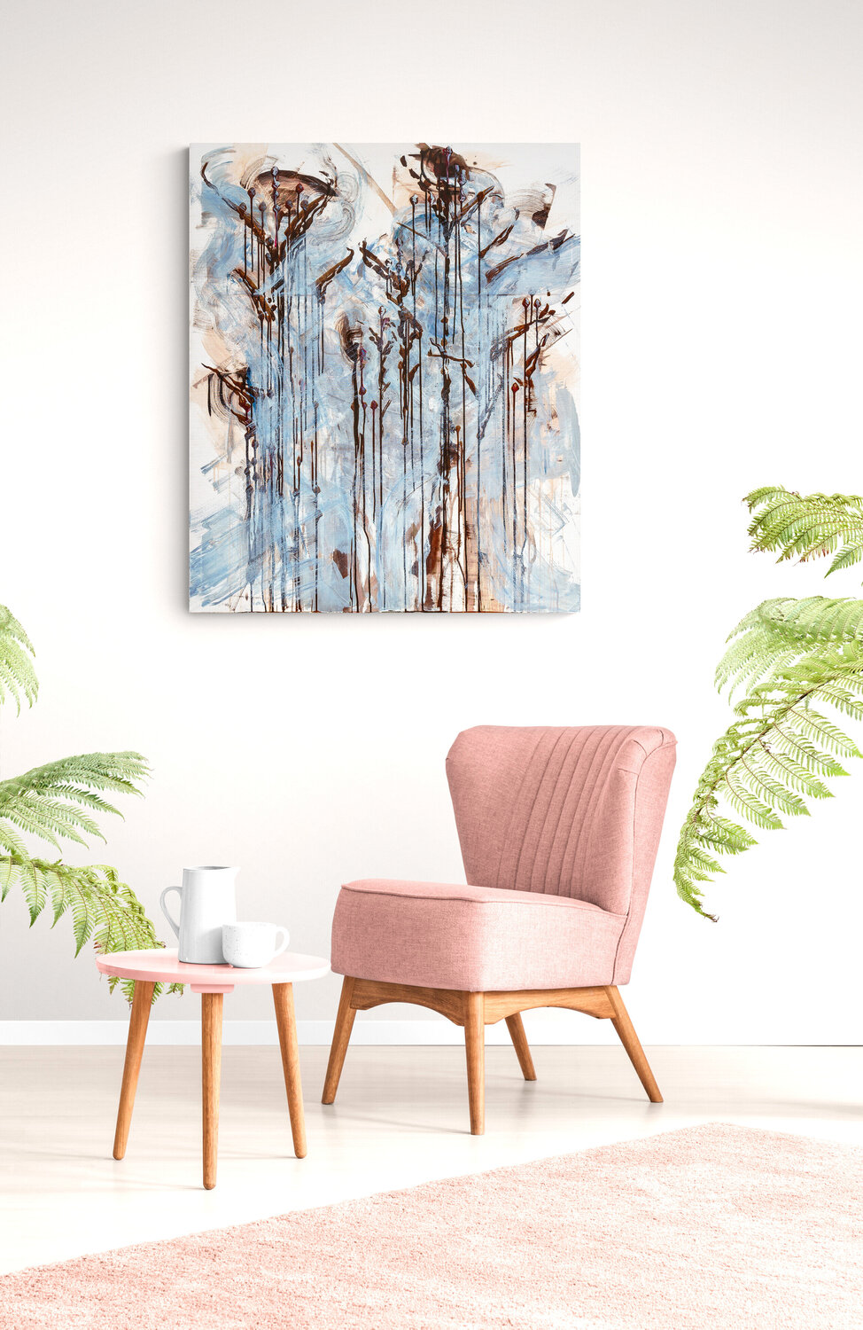 Wild Boho Bouquet (Dryflowers) von Netka Croonenborghs (2020): Malerei ...