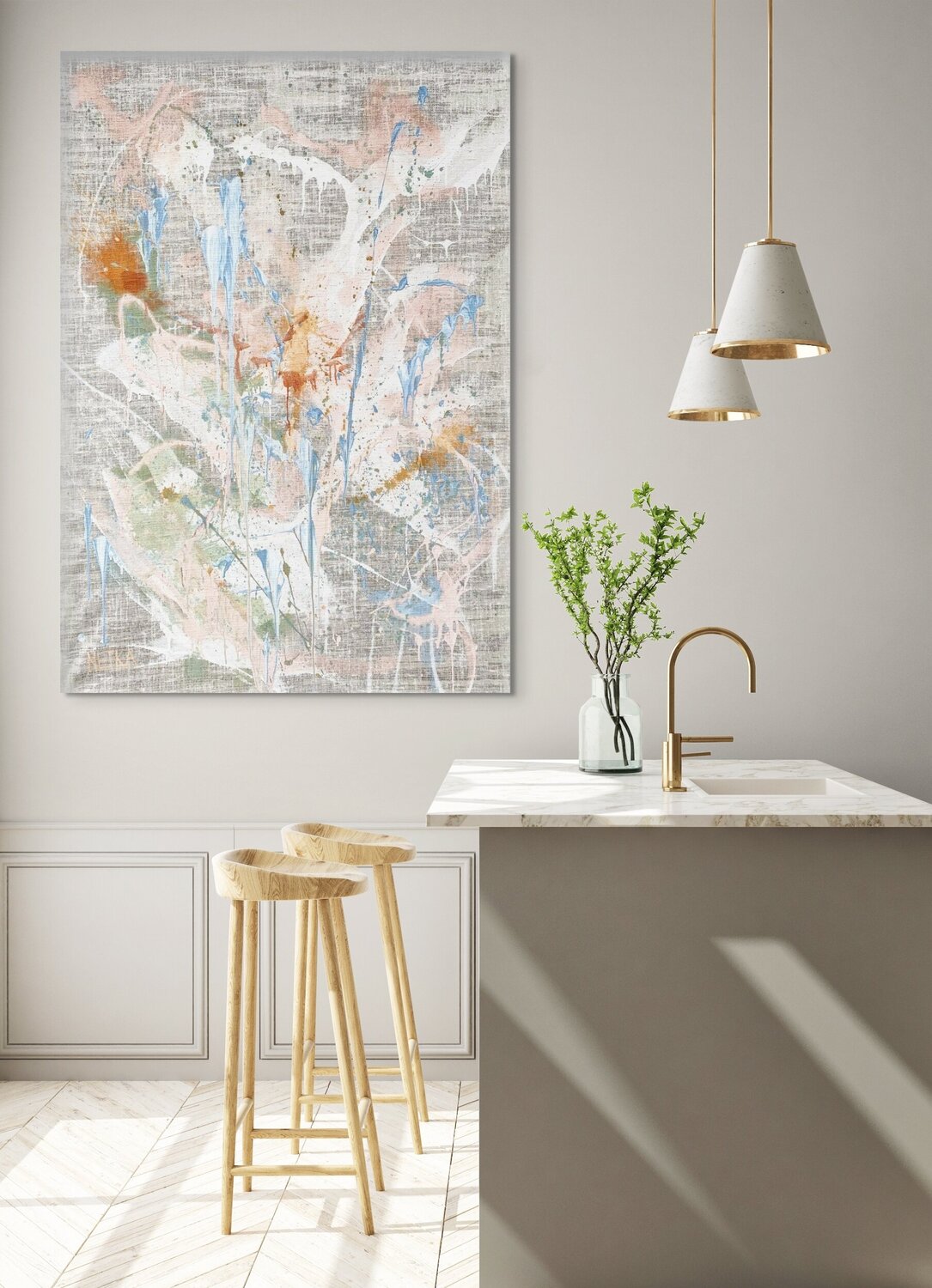 Let's Raise a Glass, or 2 by Netka Croonenborghs (2022) : Painting ...