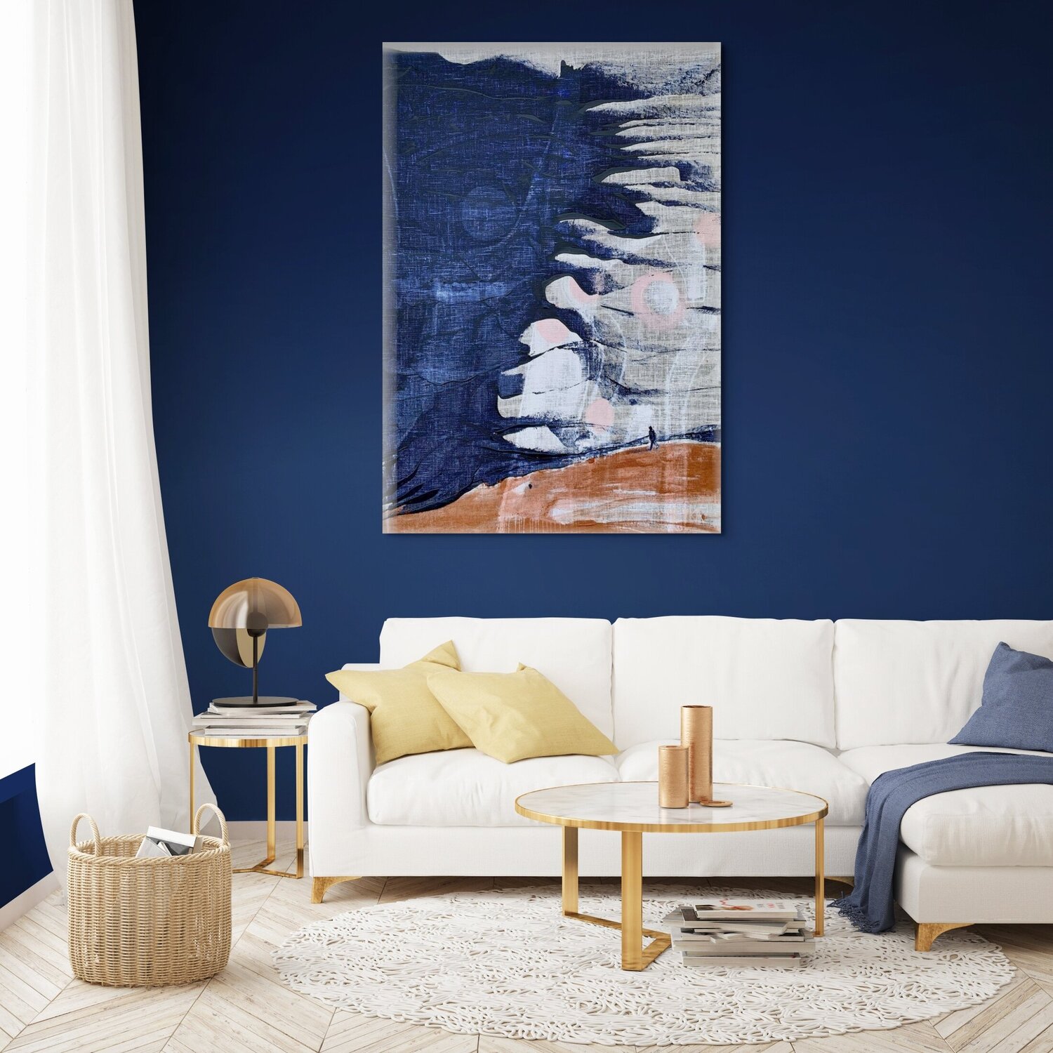 Freezy Breezy Solitude by Netka Croonenborghs (2022) : Painting Acrylic ...