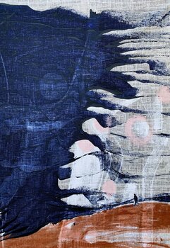 Freezy Breezy Solitude by Netka Croonenborghs (2022) : Painting Acrylic ...