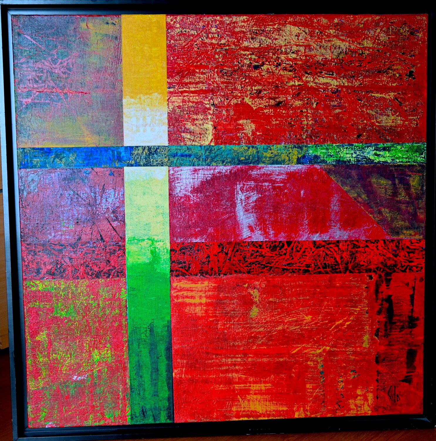 GRENADE by pierre calogero (2020) : Painting Acrylic on Canvas - SINGULART