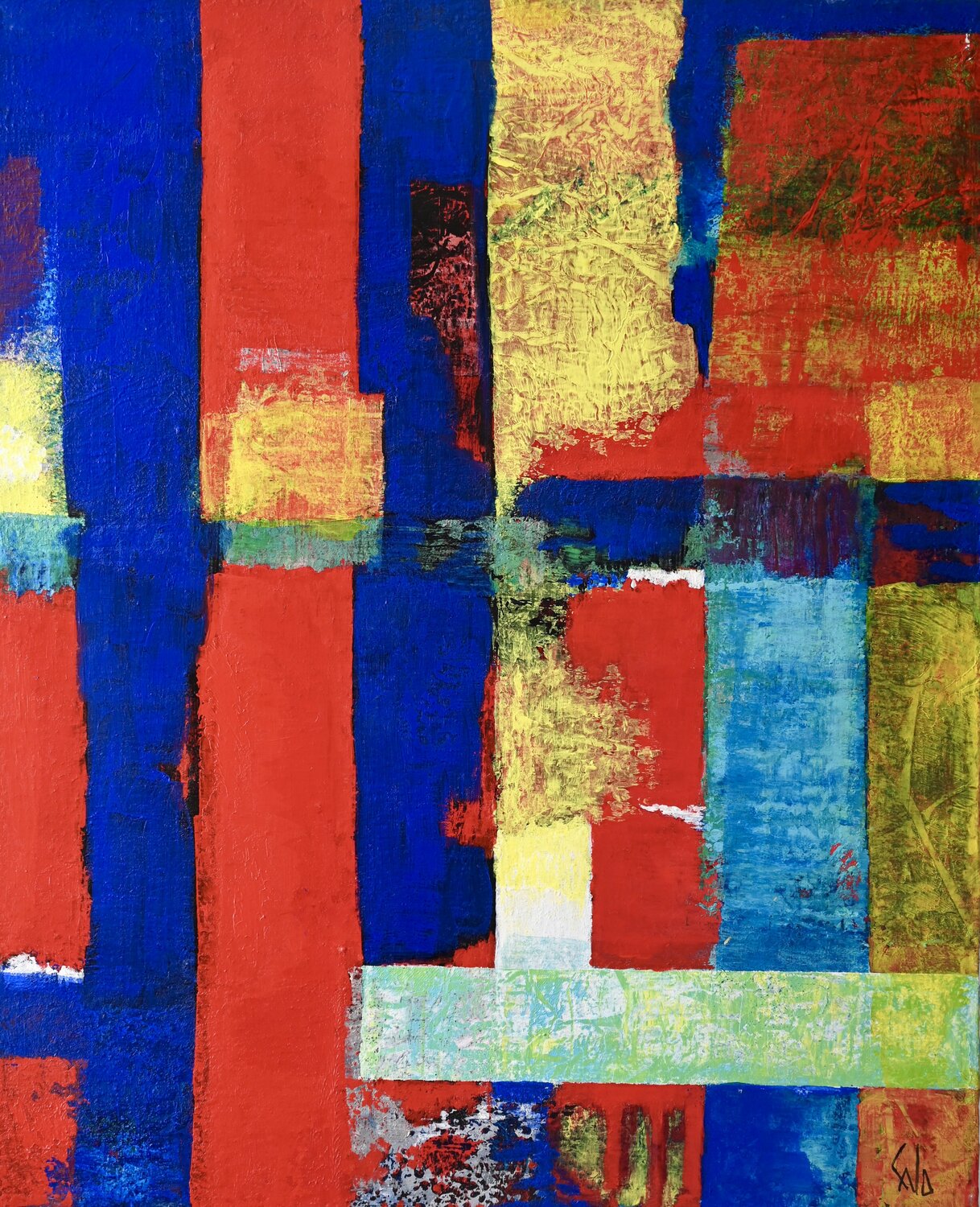 ROMANCE von pierre calogero (2020): Malerei Acryl auf Leinen - SINGULART