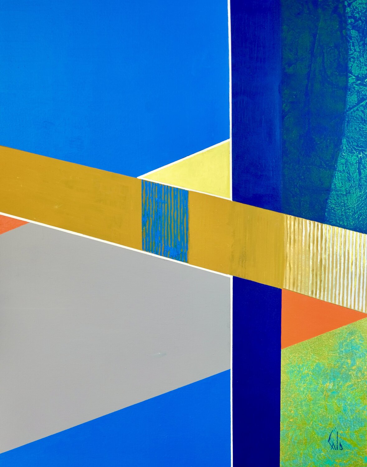 SPIRIT de pierre calogero (2023) : Peinture Acrylique, Pastel sur Toile ...