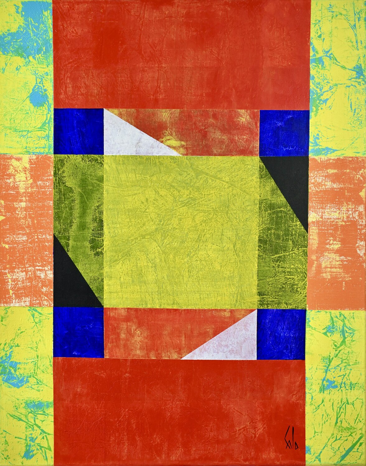 INSIDE 24 by pierre calogero (2024) : Painting Acrylic on Canvas ...