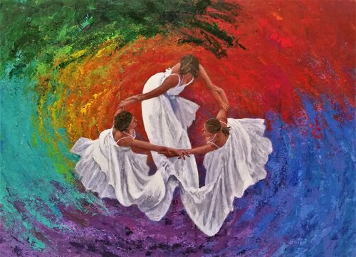 Praise Dance Painting