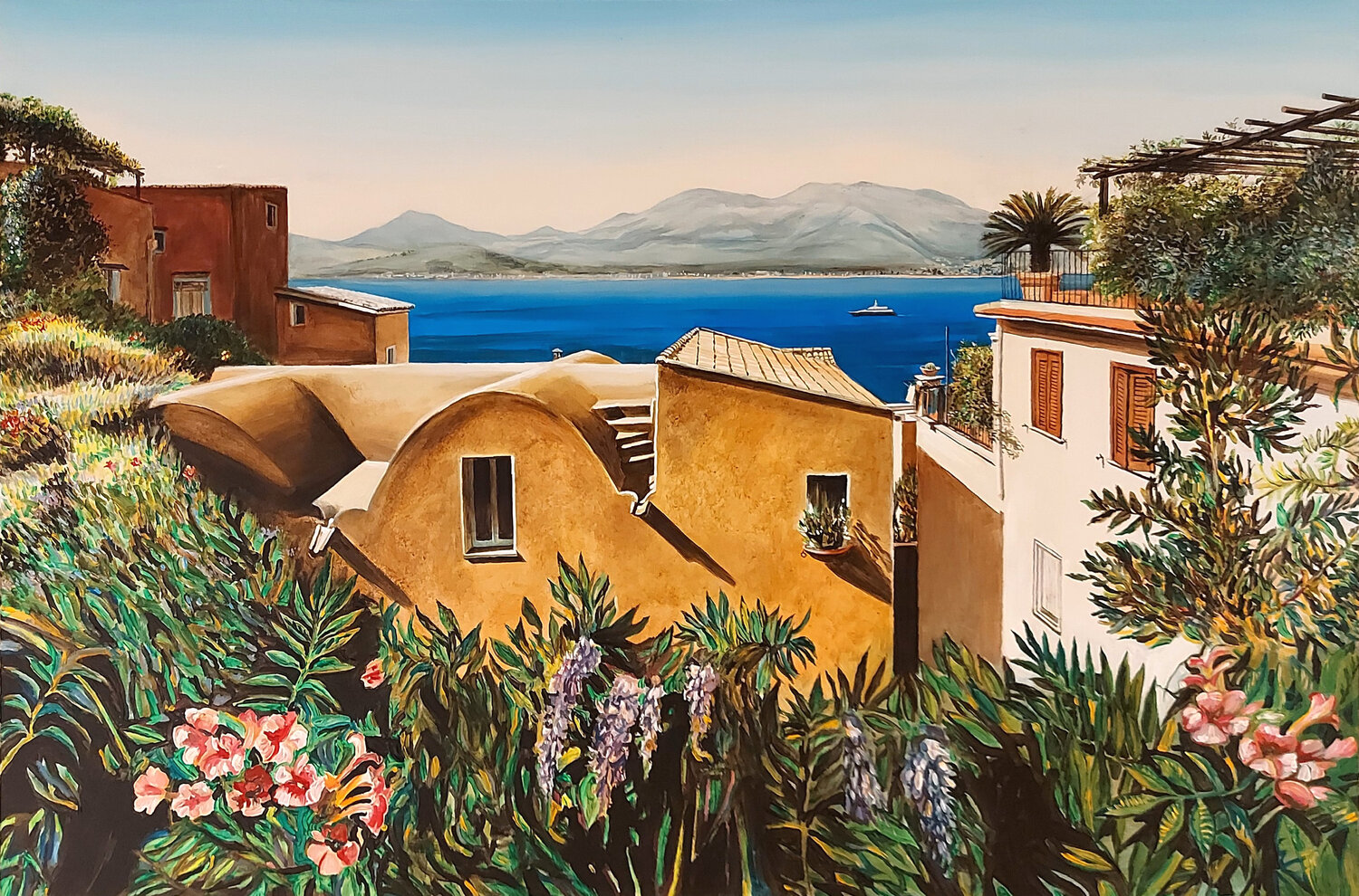Gaeta meravigliosa by Marco Ronga (2024) : Painting Acrylic on Canvas ...