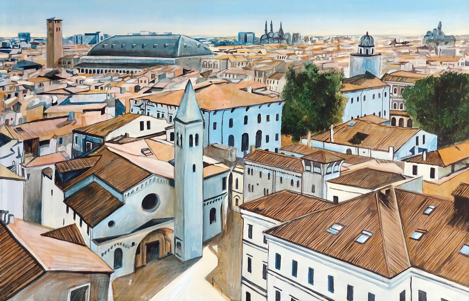 San Nicolò by Marco Ronga (2025) : Painting Acrylic on Canvas - Singulart