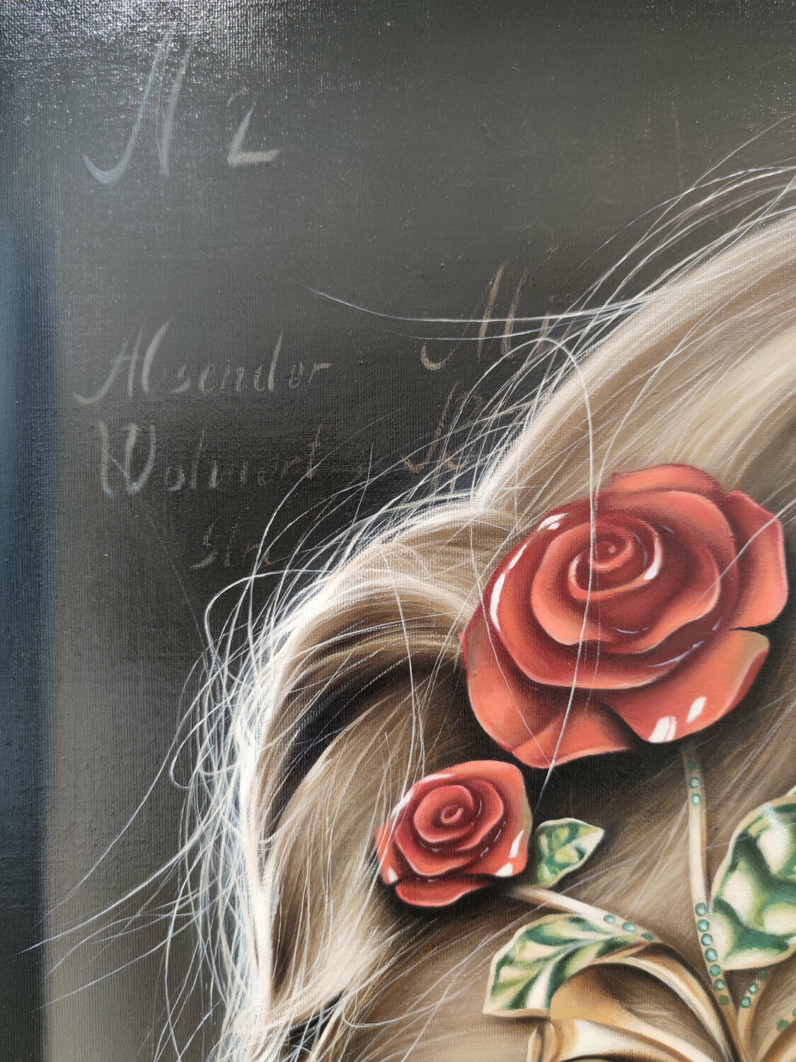 Sandra by Elena Tarasenko (2015) : Painting Oil on Canvas - Singulart