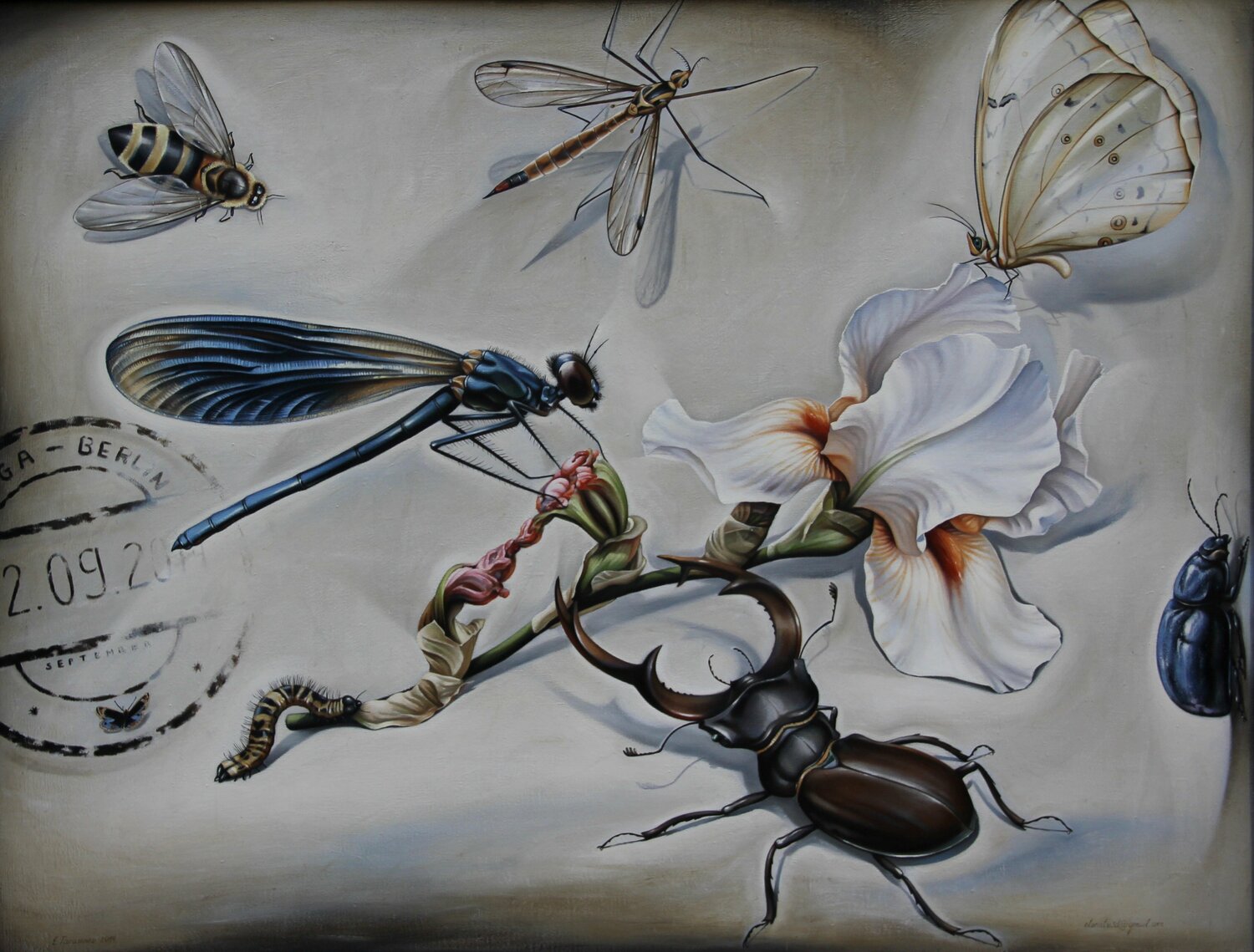 From the cycle Iris by Elena Tarasenko (2014) : Painting Oil on Canvas ...