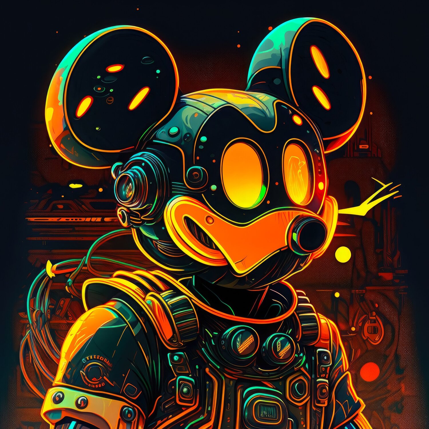 Mickey Mouse Astronaut Party