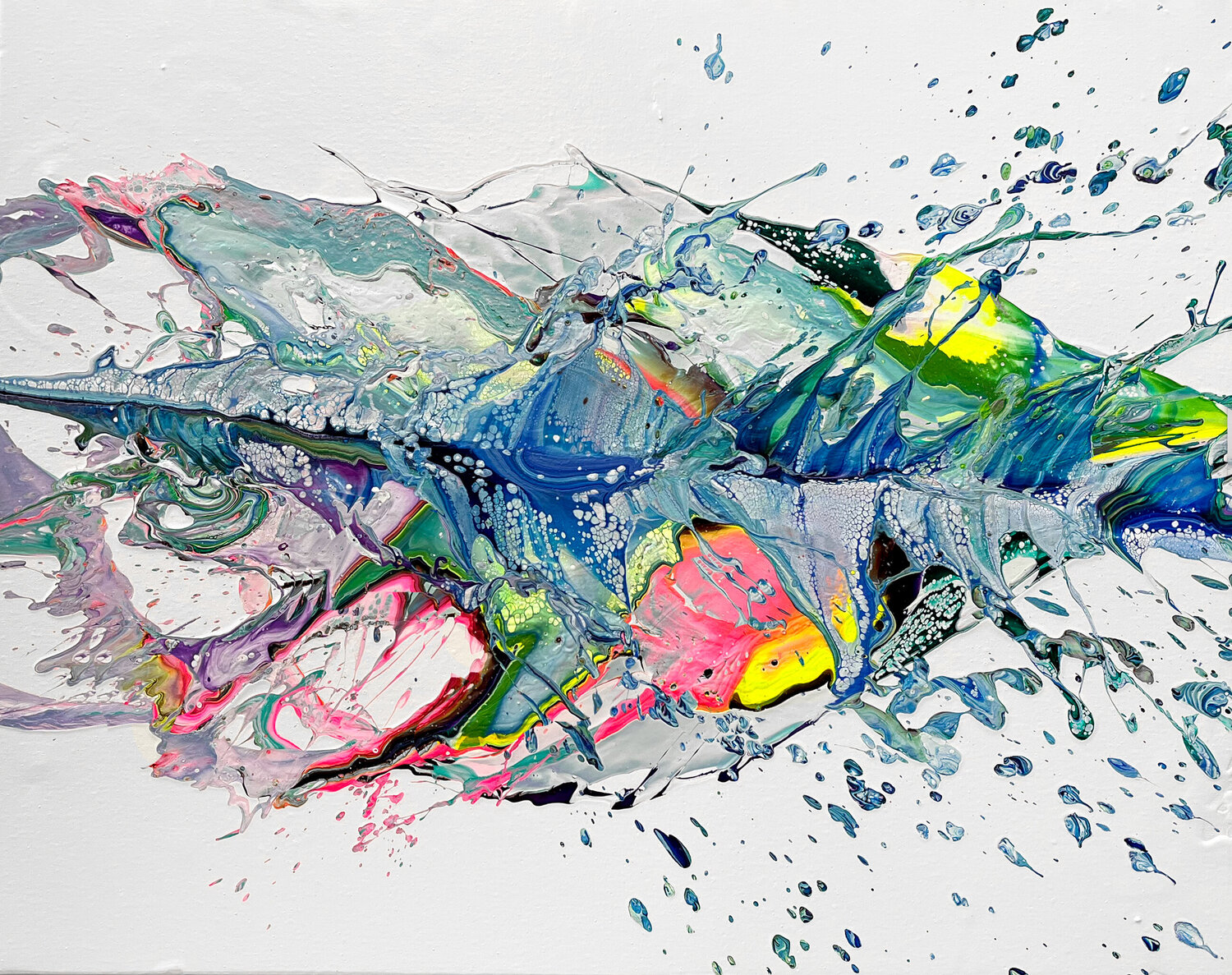 empowering by Nikolaos Schizas (2022) : Painting Acrylic on Canvas ...