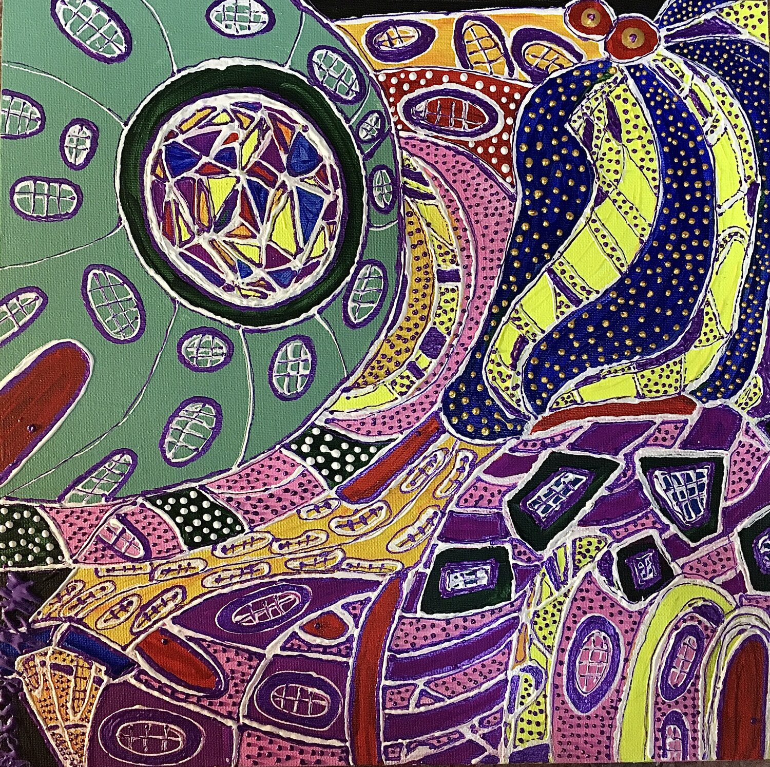 Embrio by Nina Rassen (2021) : Painting Acrylic on Canvas - Singulart