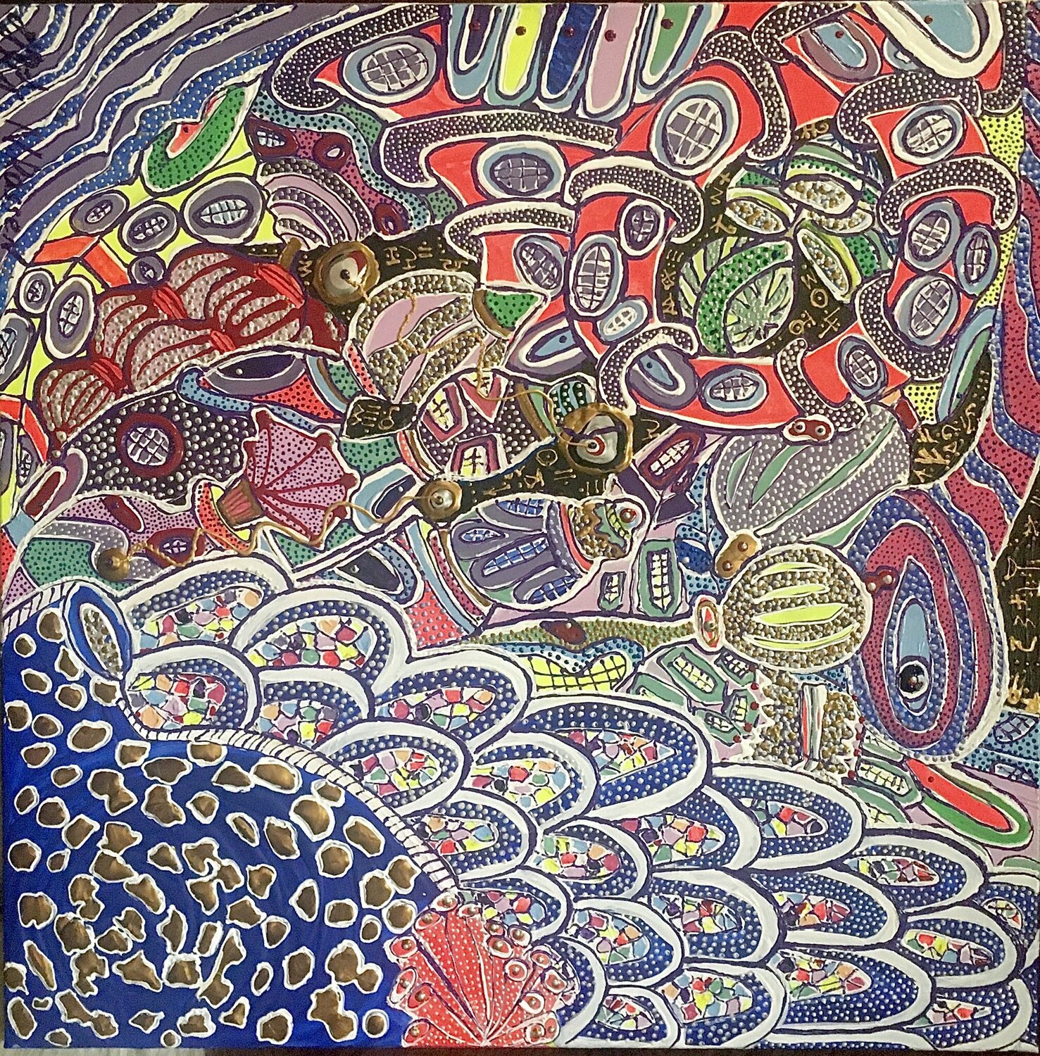 Creation of the World: Day 7 by Nina Rassen (2021) : Painting Acrylic ...