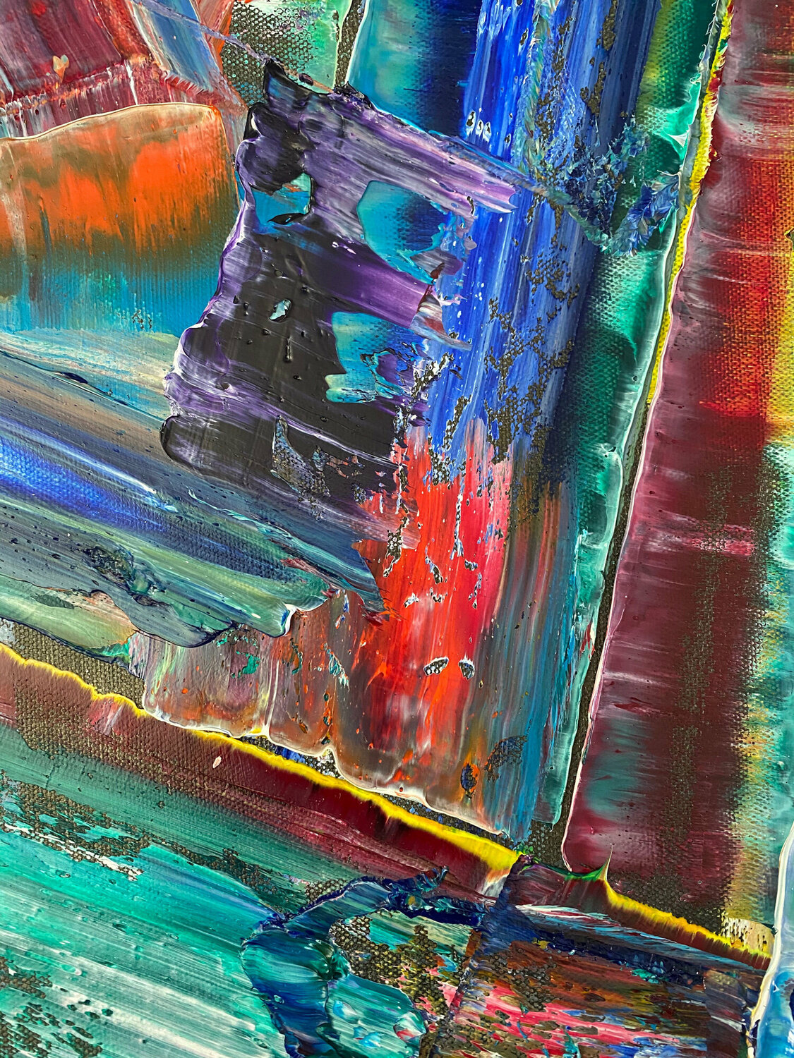 A Cog In The Machine by Preston M. Smith (Pms) (2021) : Painting Oil on ...