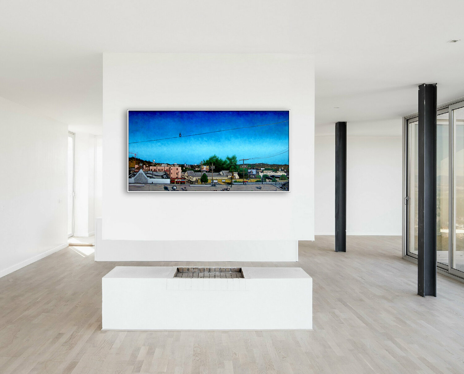 Birds Outside My Window by Preston M. Smith (Pms) (2012) : Painting Oil ...