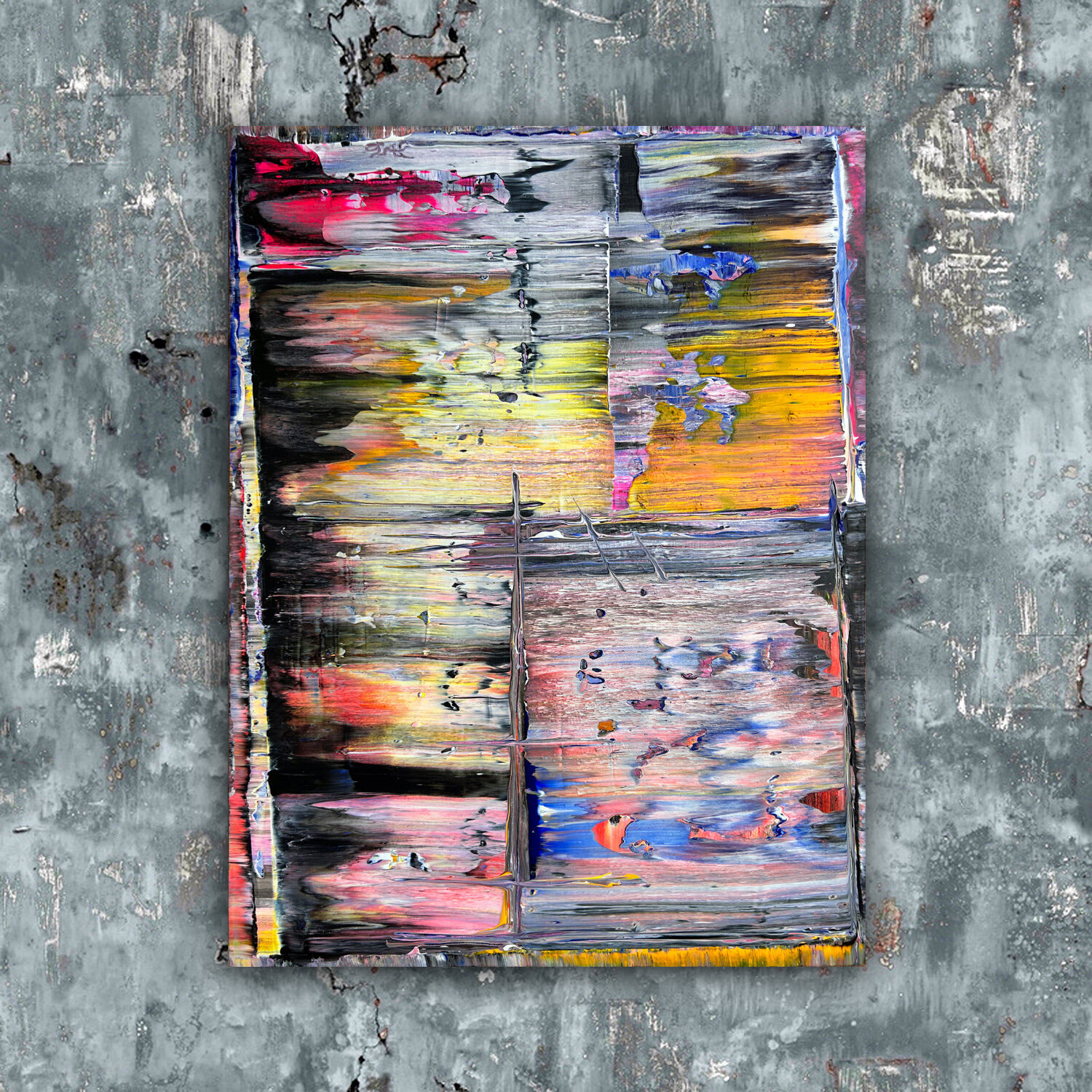 Let's Get Toasty von Preston M. Smith (Pms) (2023): Malerei Acryl auf ...