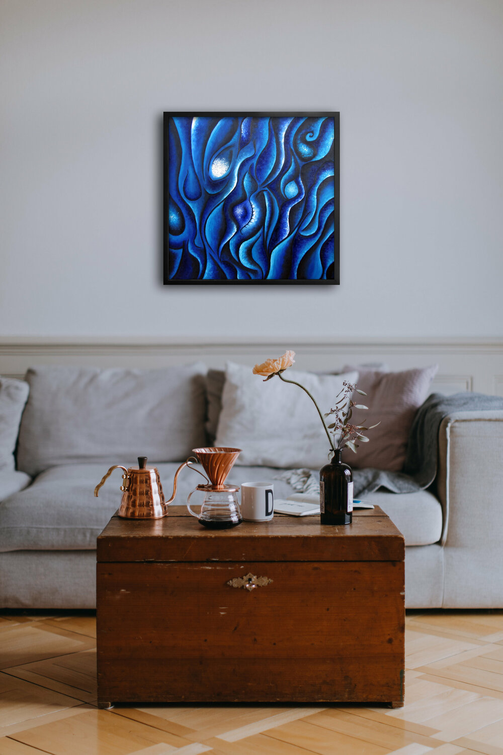 Atlantis by Preston M. Smith (Pms) (2013) : Painting Oil on Wood ...