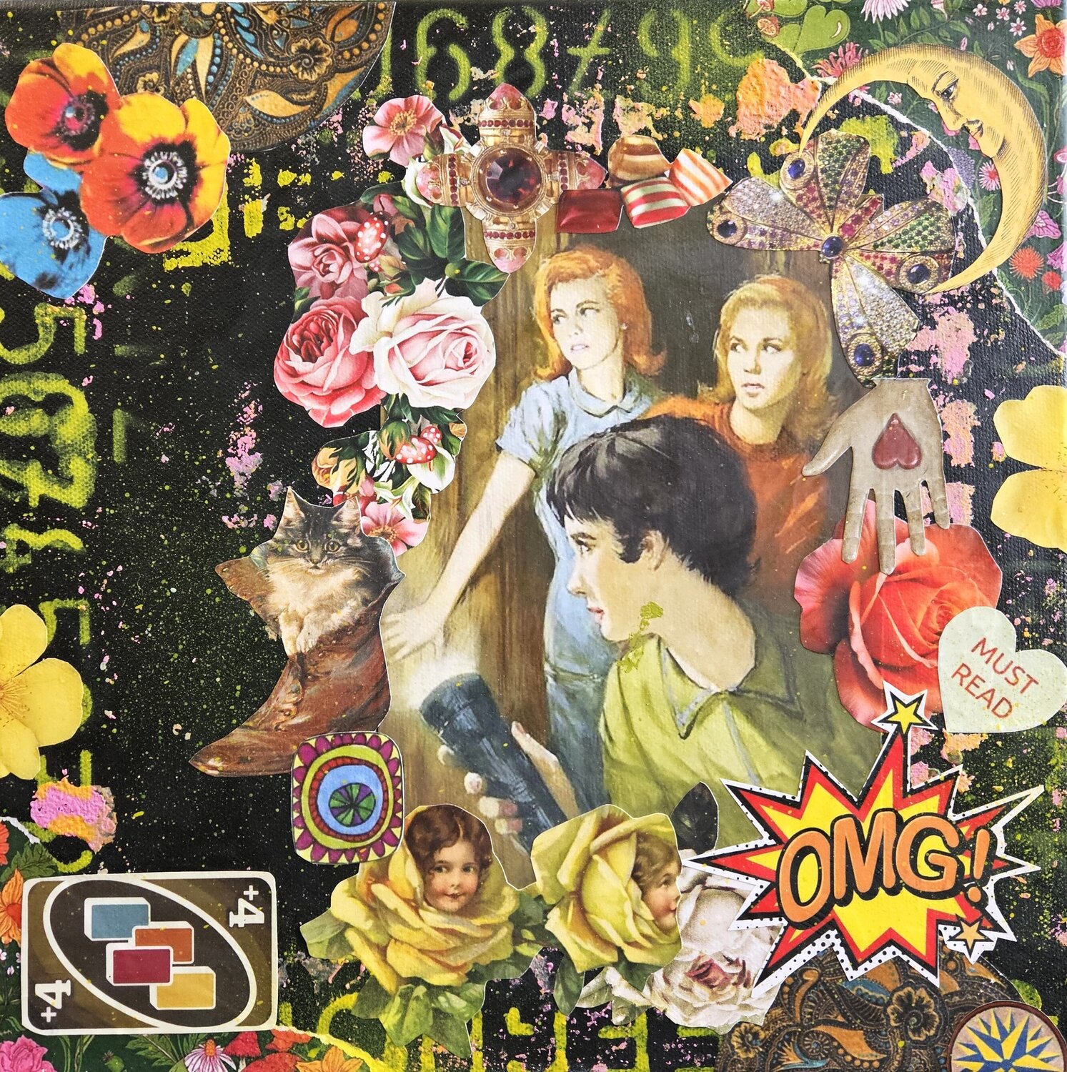 Must Read Nancy Drew de Lorette C. Luzajic (2025): Pintura Acrílico ...