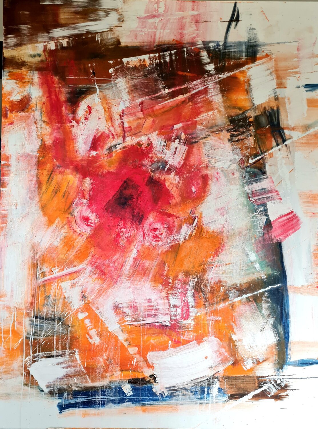 Mercurian von Ernst-Martin HEEL (2022): Malerei Öl auf Leinwand - Singulart