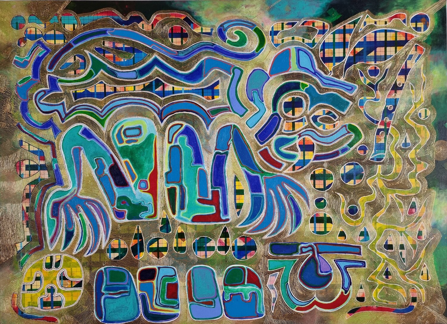 LANA by Jocelyn Akwaba Matignon (2023) : Painting Acrylic on Canvas ...