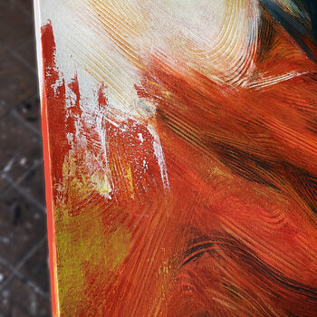 The Unfolding by Peisy Ting (2023) : Painting Acrylic, Charcoal on ...