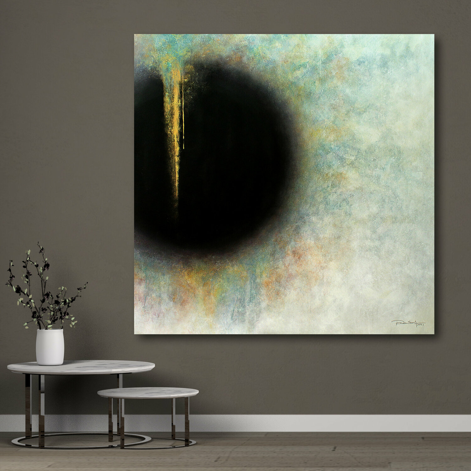 Abyss of Time by Peisy Ting (2021) : Painting Acrylic on Canvas - Singulart