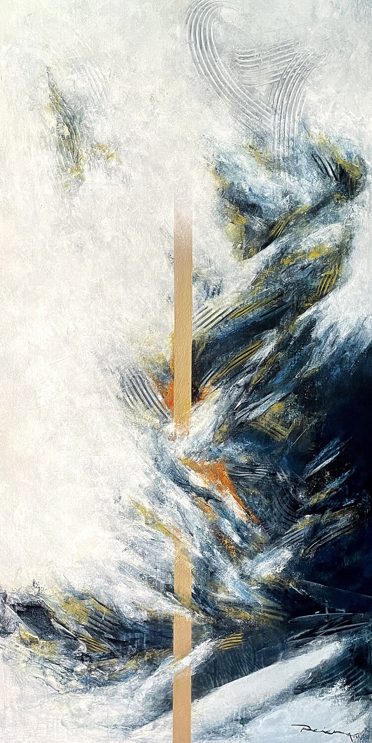 The Moment of Existence II by Peisy Ting (2023) : Painting Acrylic on ...