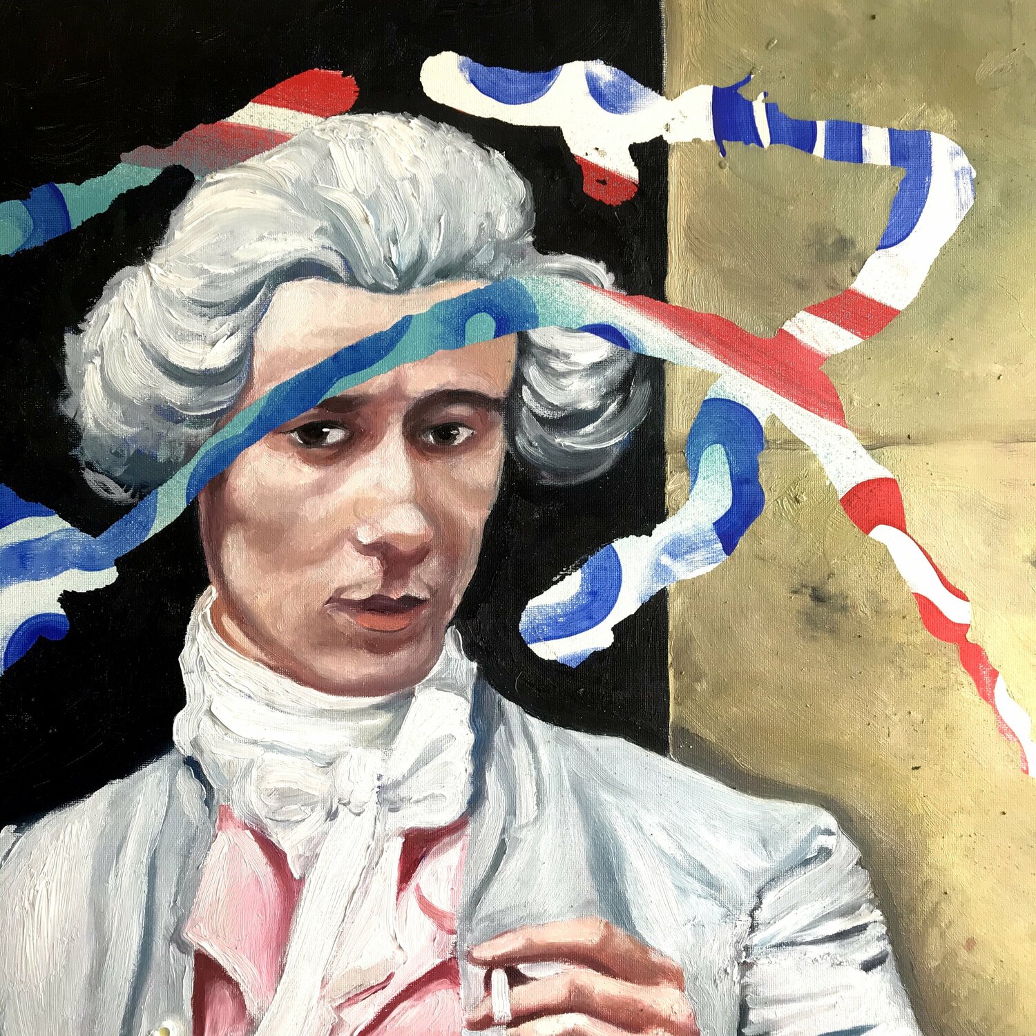 Pause clope by Edmond Li Bellefroid (2021) : Painting Acrylic, Oil on ...