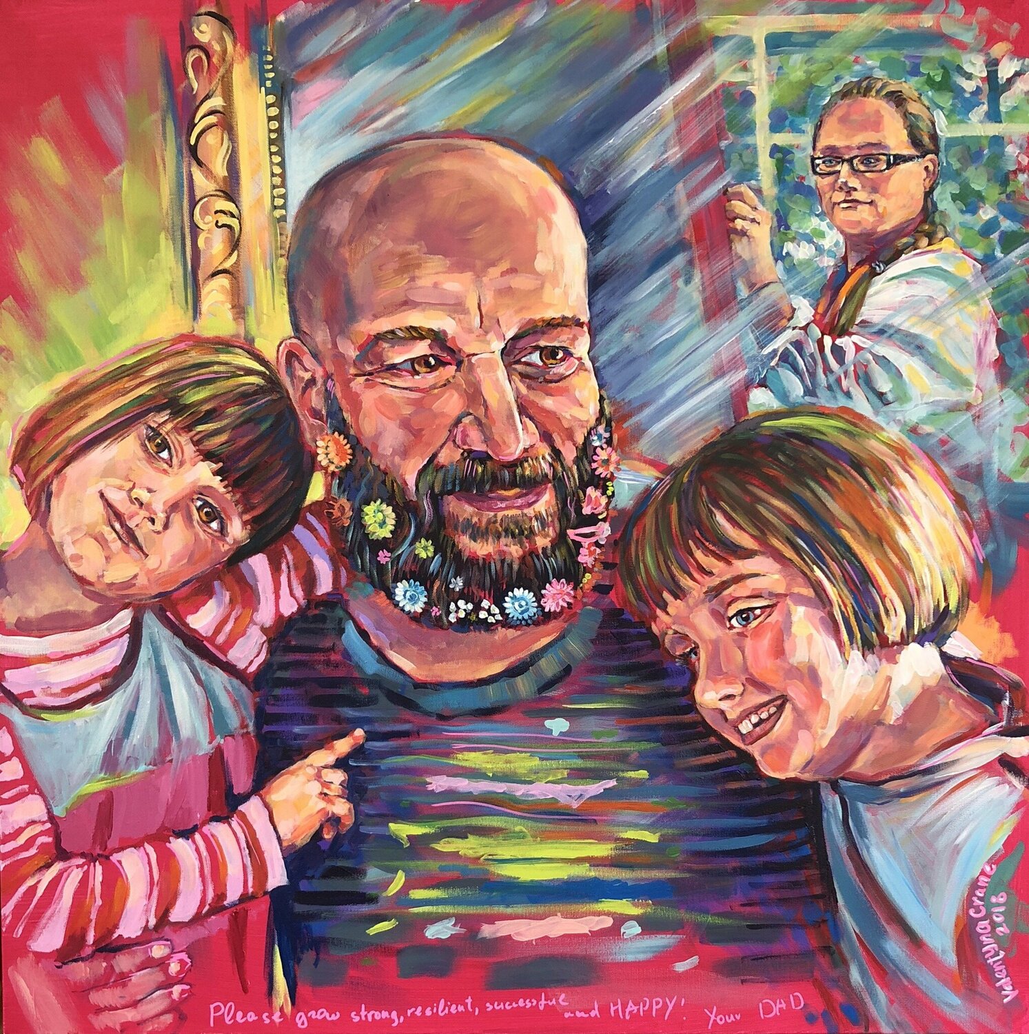 Definition of Masculinity by Valentyna Crane (2018) : Painting Acrylic ...