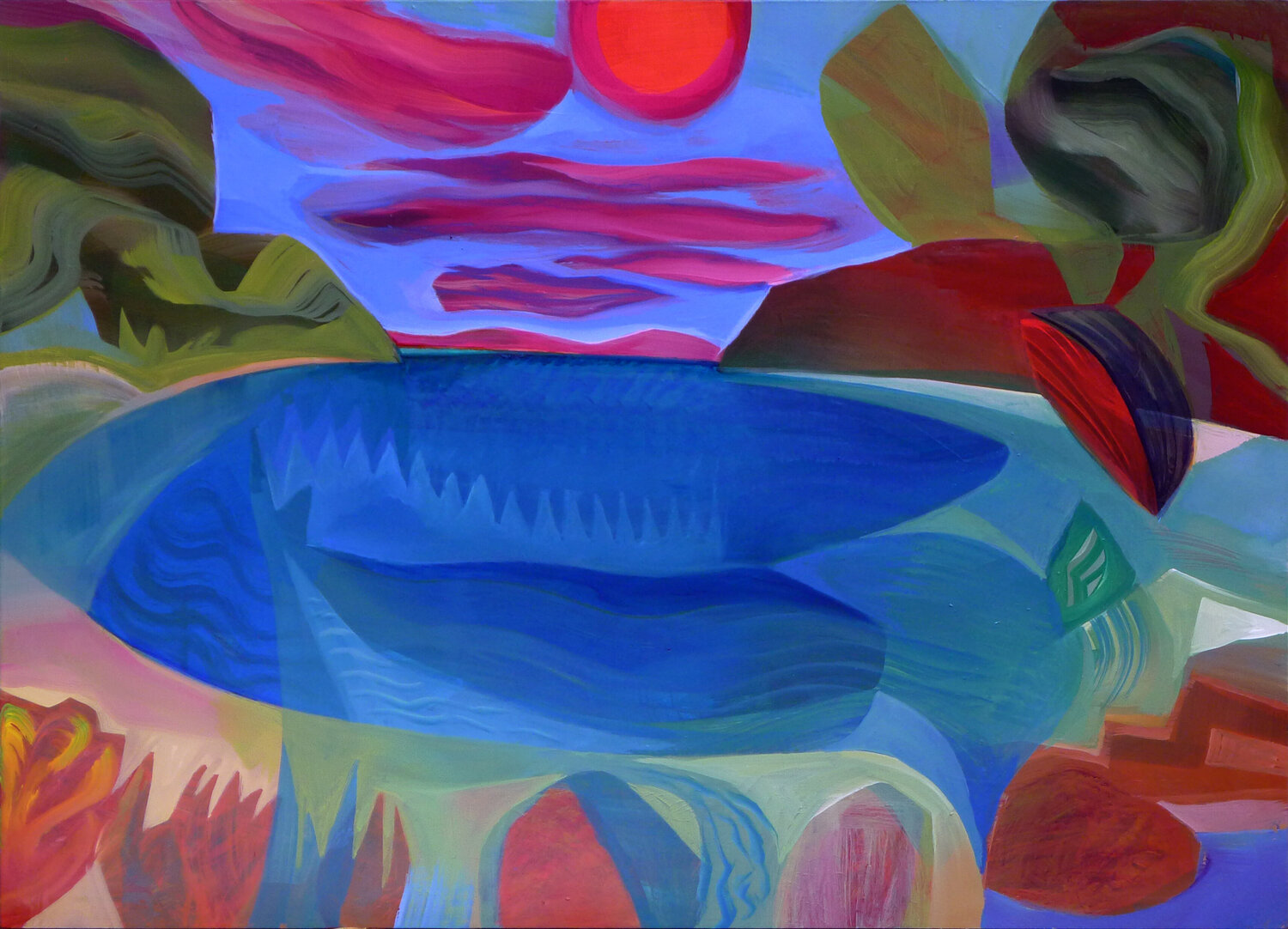 'FIRST DAY OF THE CHRISTIAN SUN' by Tillian · (2025) : Painting Acrylic ...