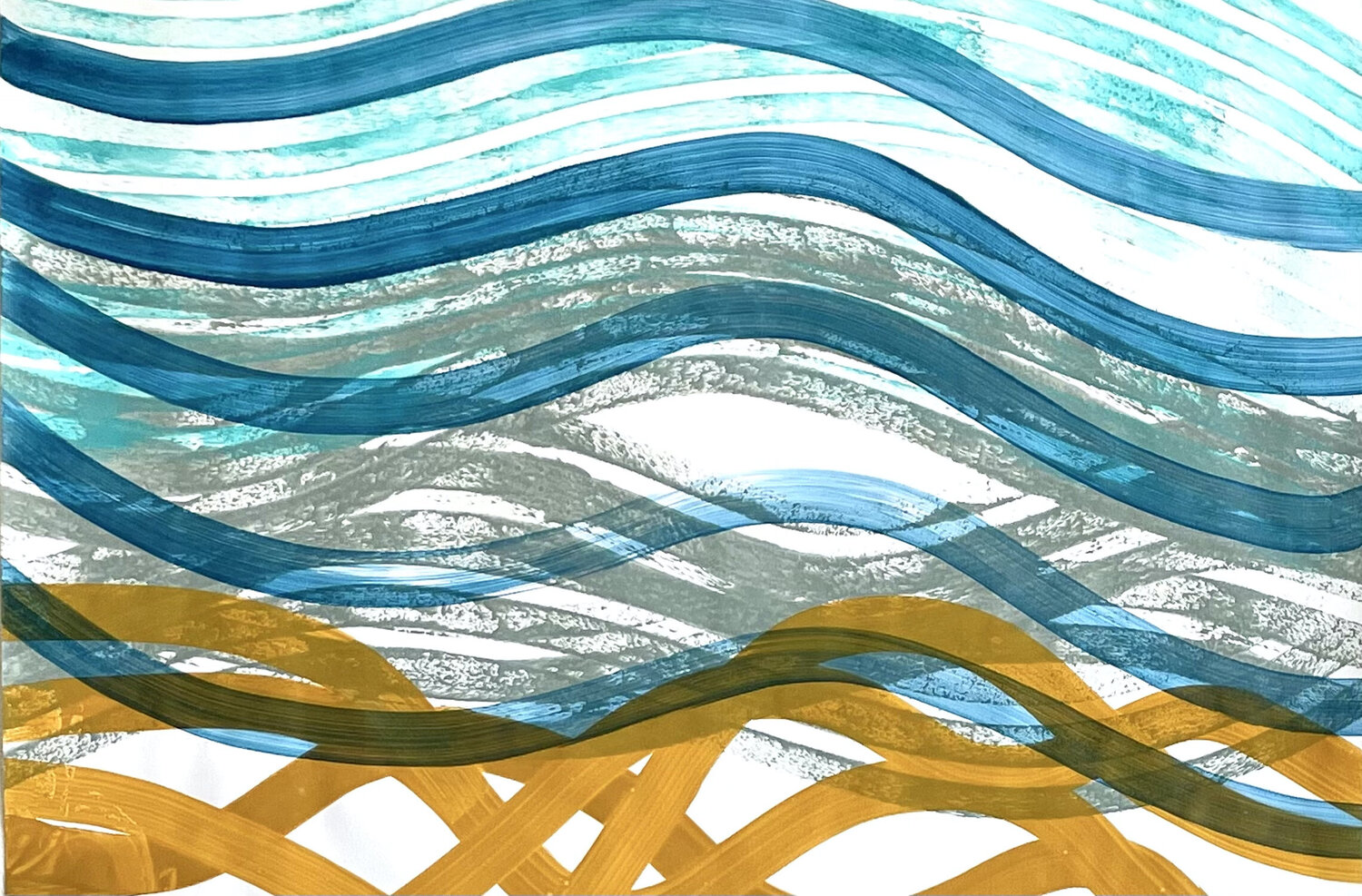 Tides 1 by Maria Lobo (2022) : Print Giclée print on Paper - SINGULART