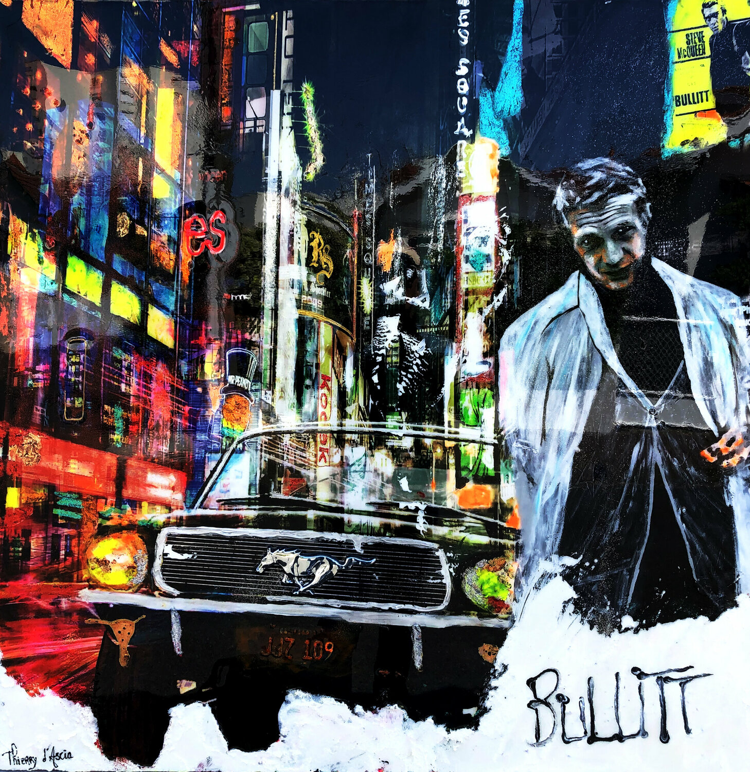 BULLITT JJZ 109 by Thierry D'Ascia (2020) : Other Media Acrylic ...