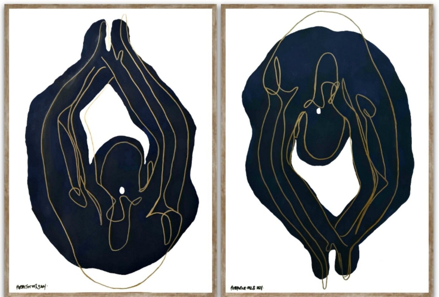 PERSPECTIVE by Rebecca Wing Sze Lam (2021) : Work on Paper Acrylic on Paper - Singulart