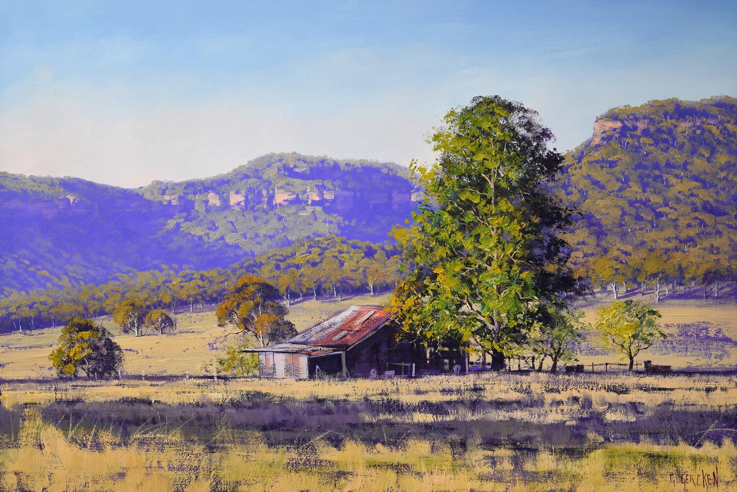 Hartley Farm Shed pastoral Australia by Graham Gercken (2022 ...