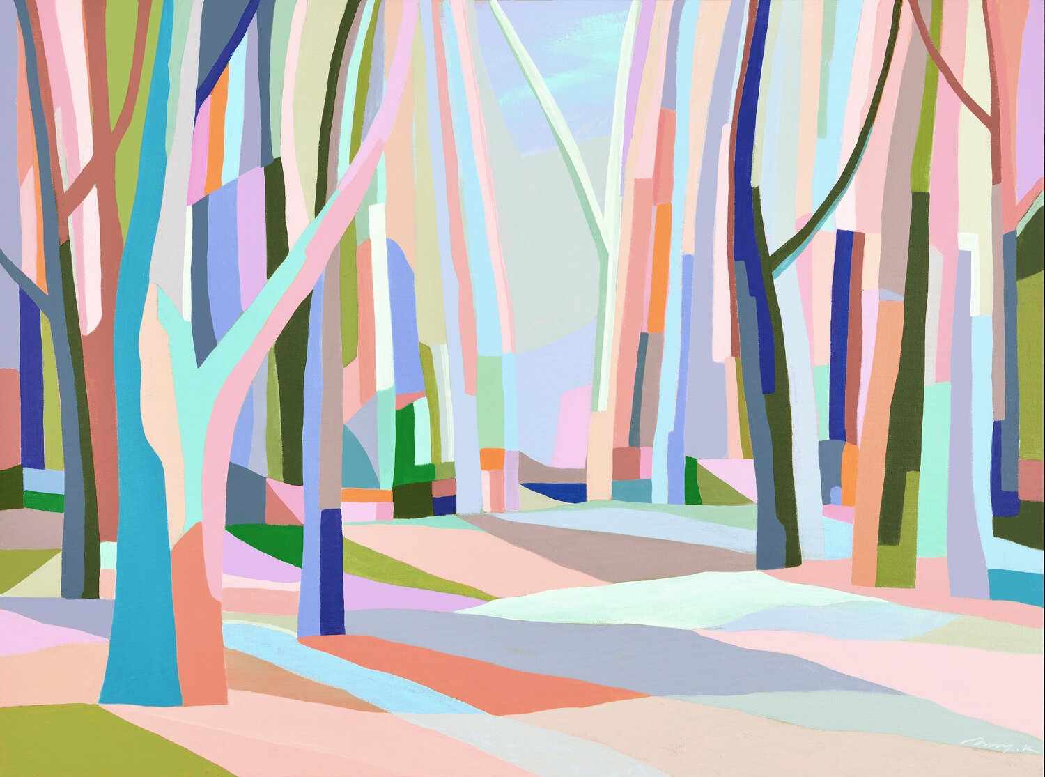 Dreaming along by Amy Kim (2021) : Painting Acrylic on Canvas - SINGULART