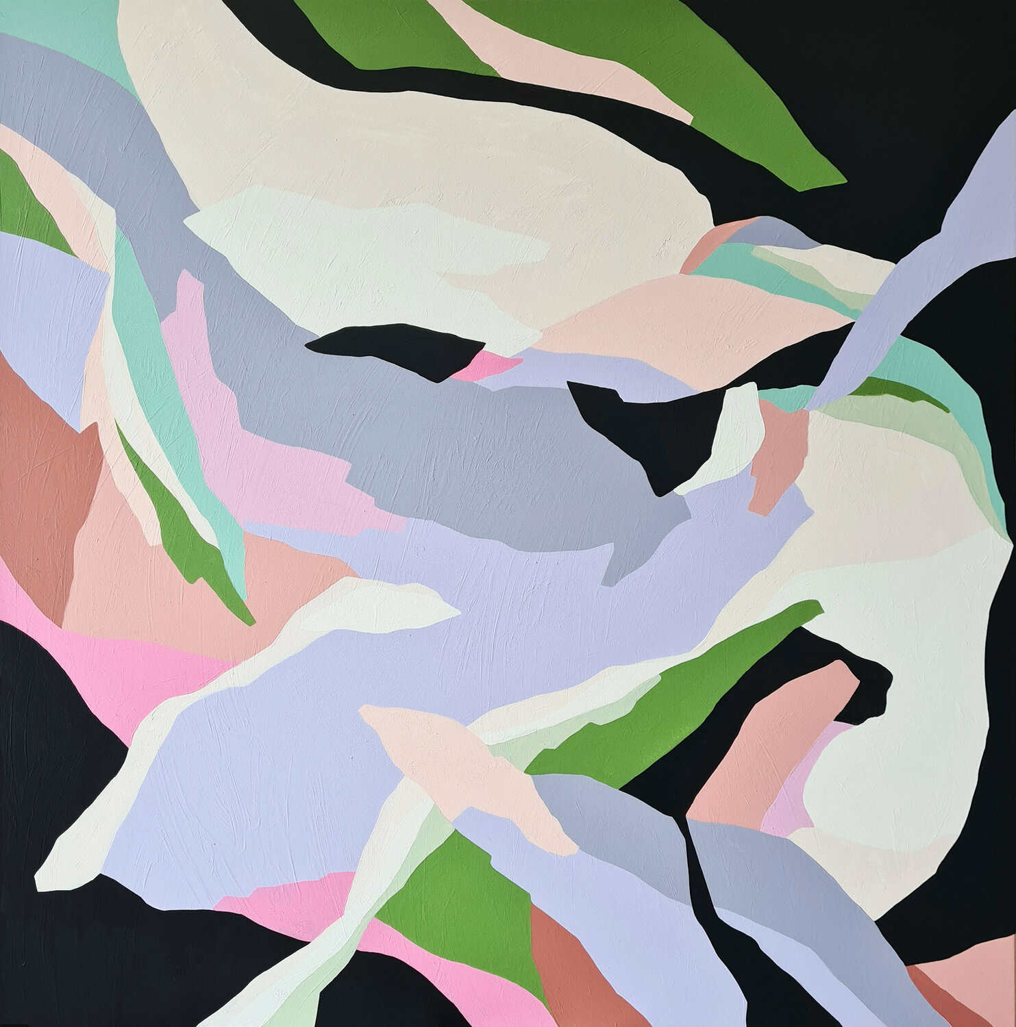 Evening Breeze by Amy Kim (2021) : Painting Acrylic on Canvas - Singulart