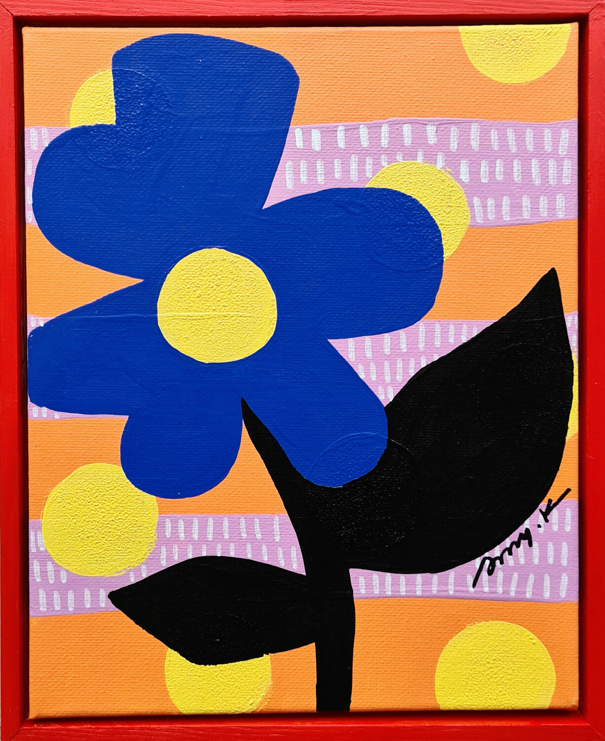 Charming Blue by Amy Kim (2021) : Painting Acrylic on Canvas - Singulart