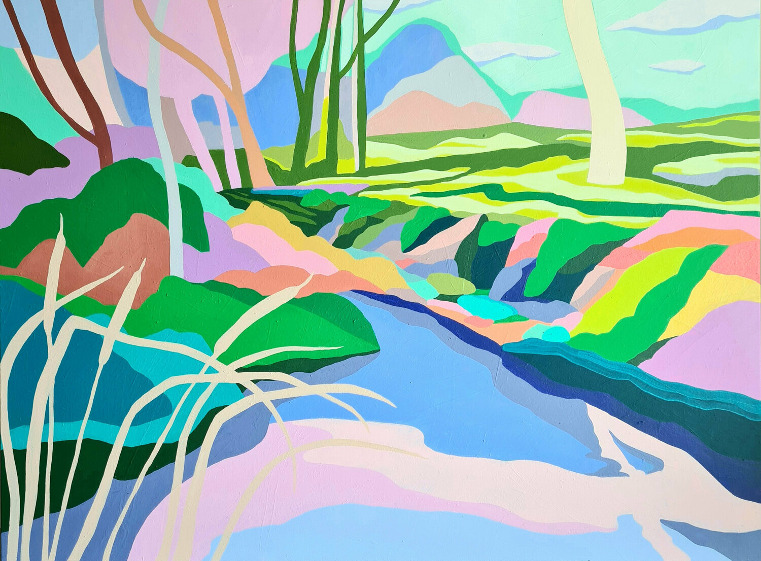 Hideout by Amy Kim (2021) : Painting Acrylic on Canvas - Singulart