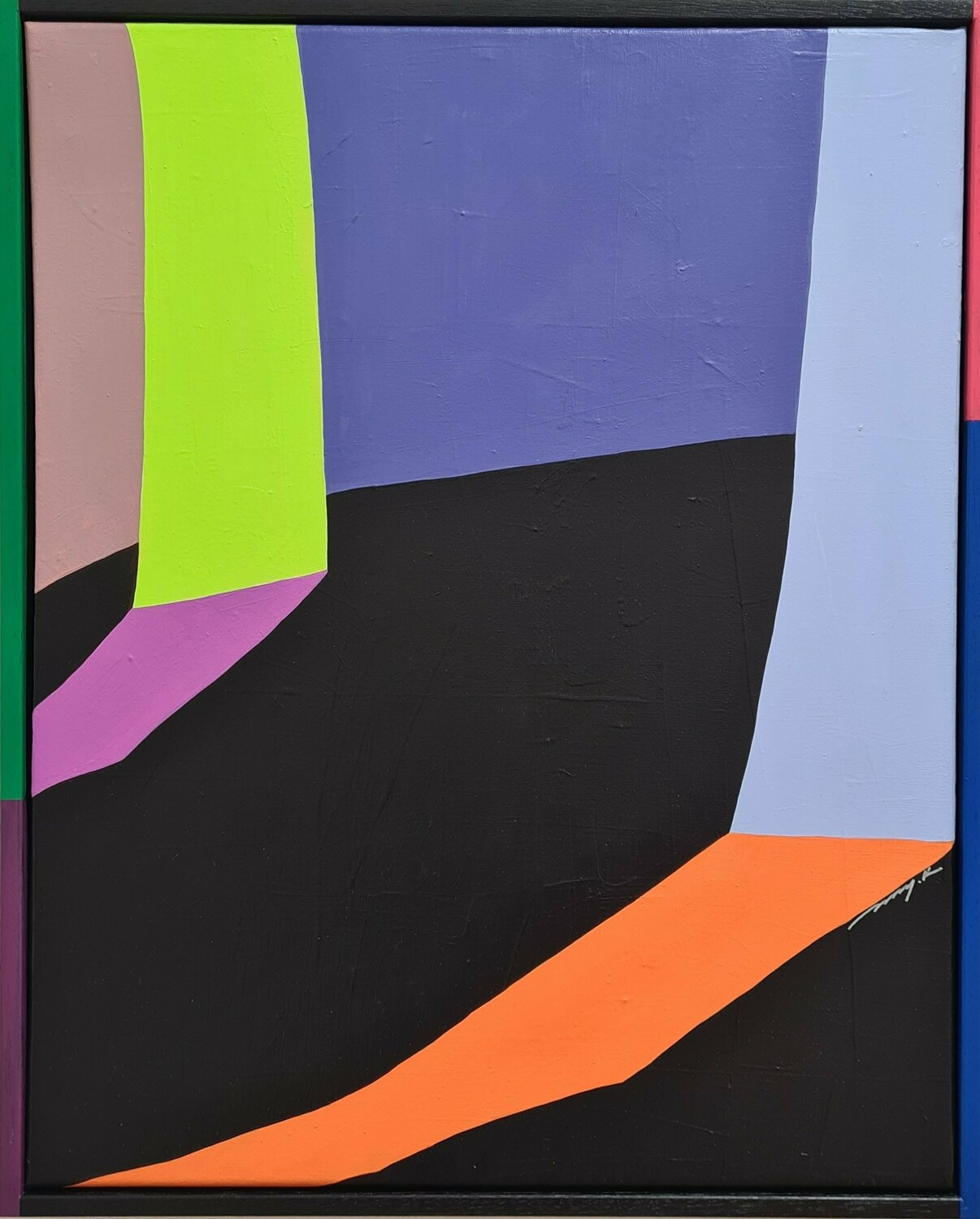 Night Walk by Amy Kim (2022) : Painting Acrylic on Canvas - Singulart