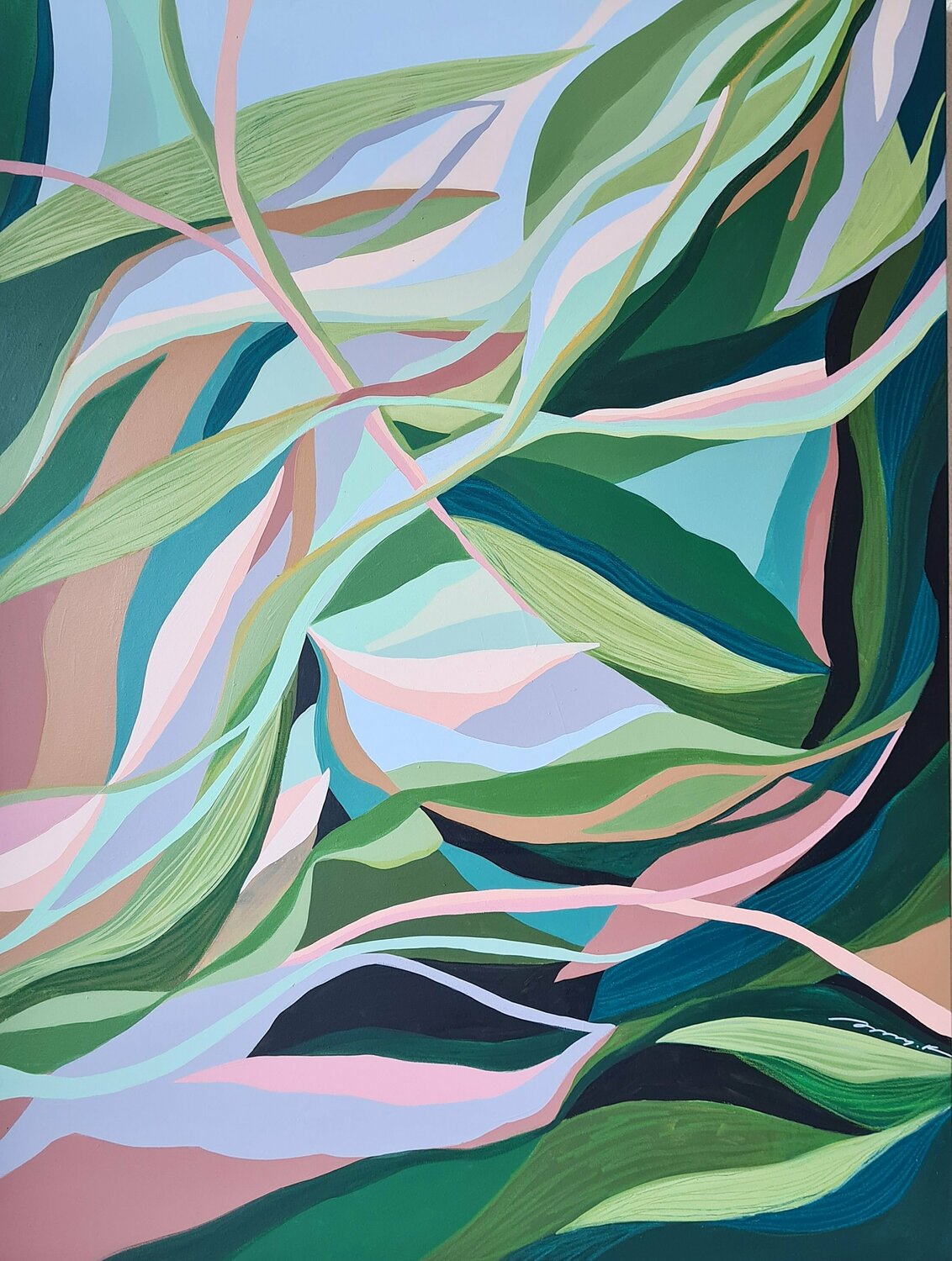 Beneath by Amy Kim (2021) : Painting Acrylic on Canvas - Singulart