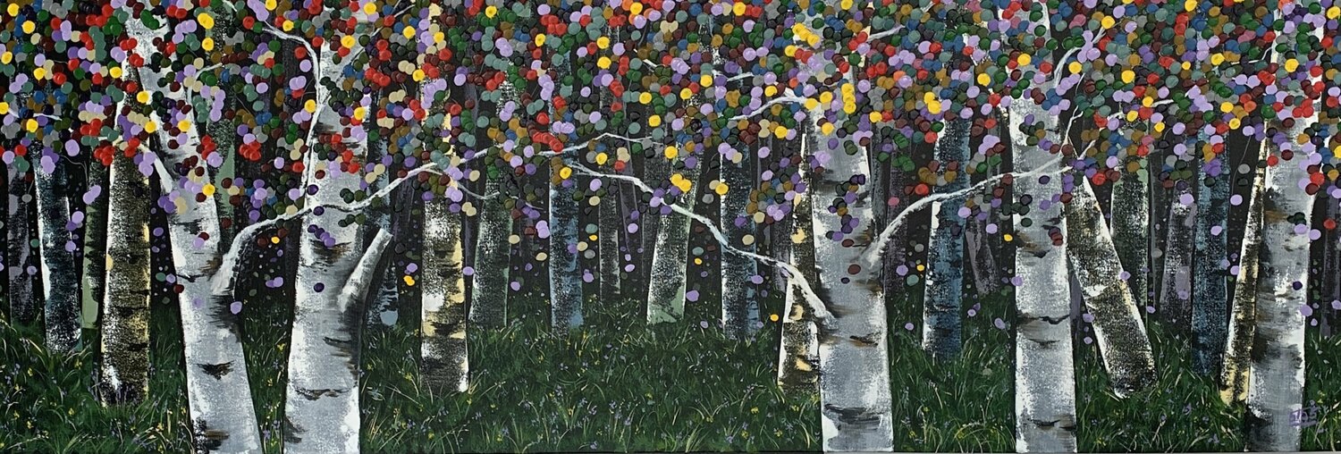 Aspen Flow by Tom Roso (2020) : Painting Acrylic on Canvas - SINGULART