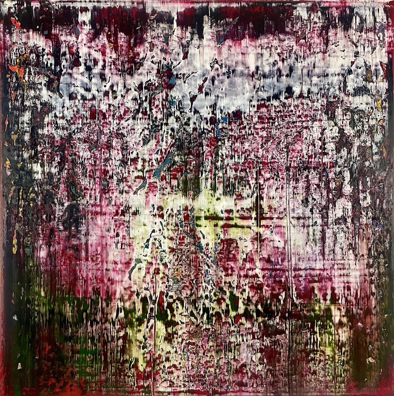 MOHNBLUMENFELD by Ludwig Kranich (2022) : Painting Oil on Linen - Singulart