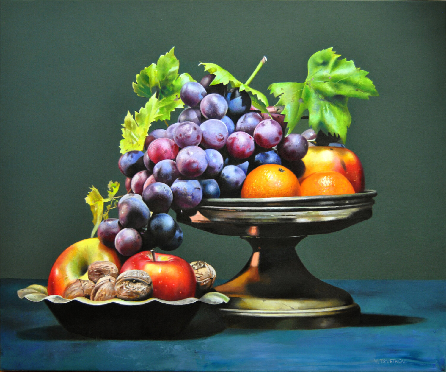 Still Life Paintings Of Fruits And Vegetables