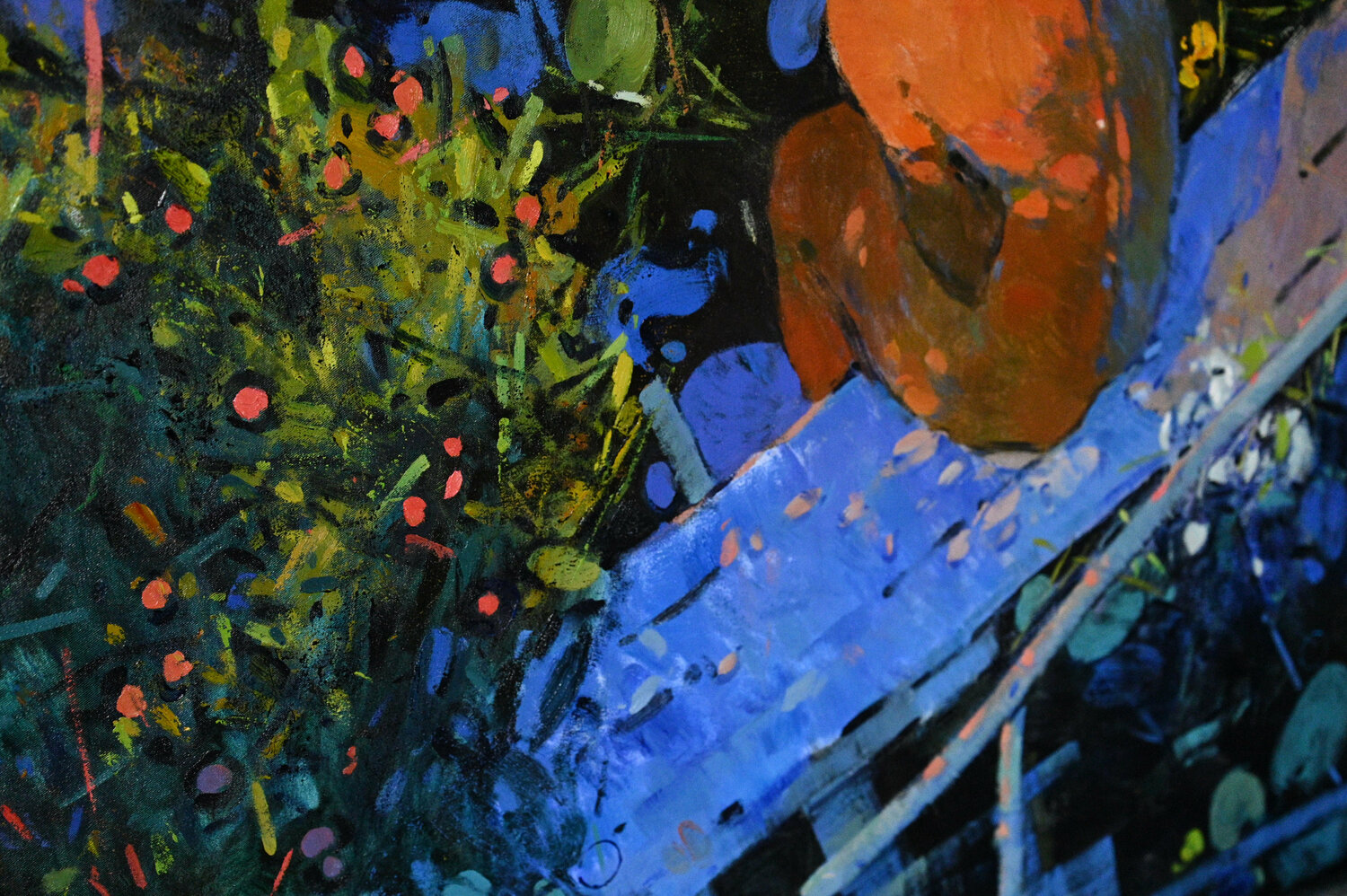 Lovers. Two on a bridge. (2nd edition) by Igor Shcherbakov (2021) : Painting Oil on Canvas ...