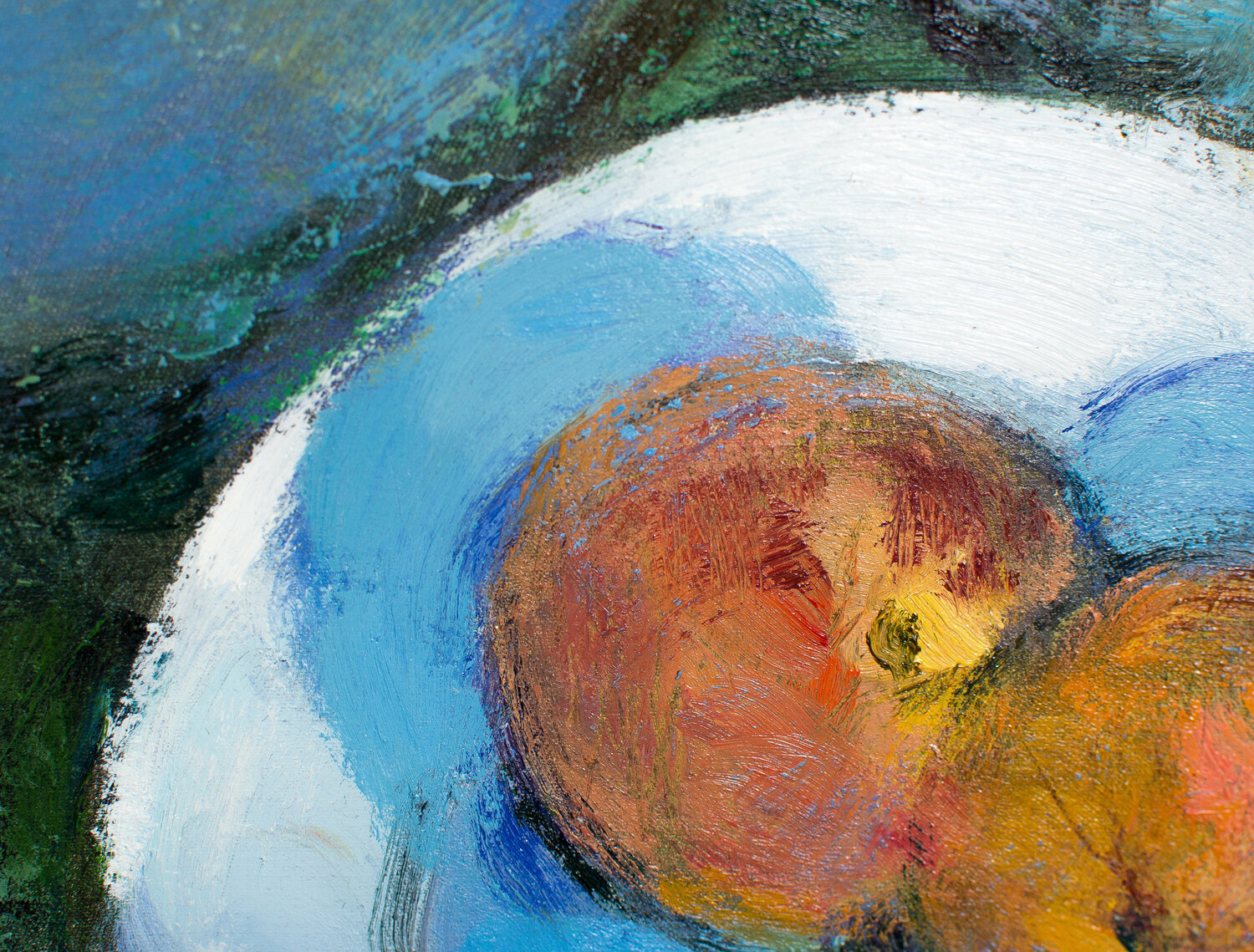 Yellow-green. by Igor Shcherbakov (2017) : Painting Oil on Canvas - Singulart