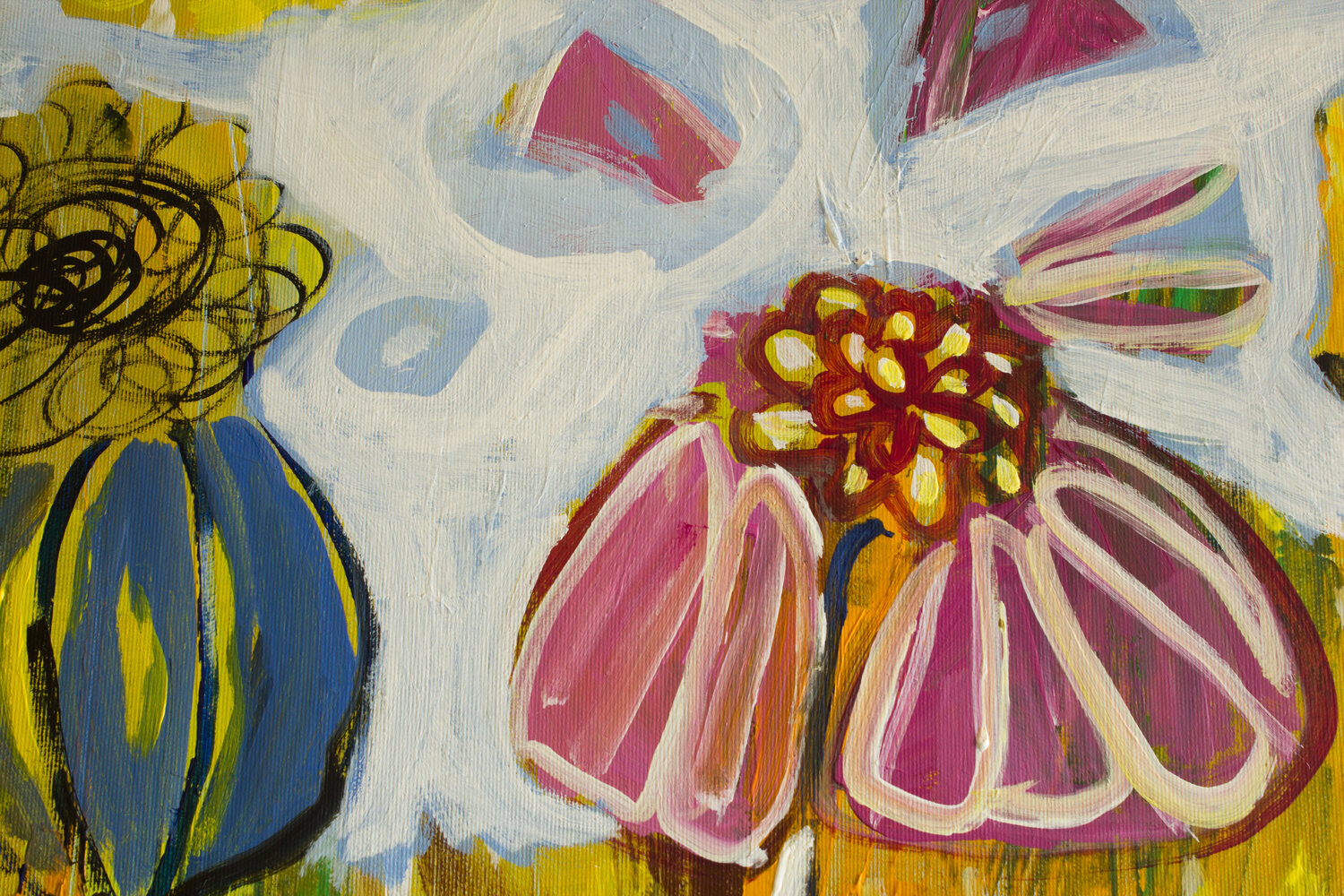 Memory of Childhood by Simonida Djordjevic (2023) : Painting Acrylic on ...