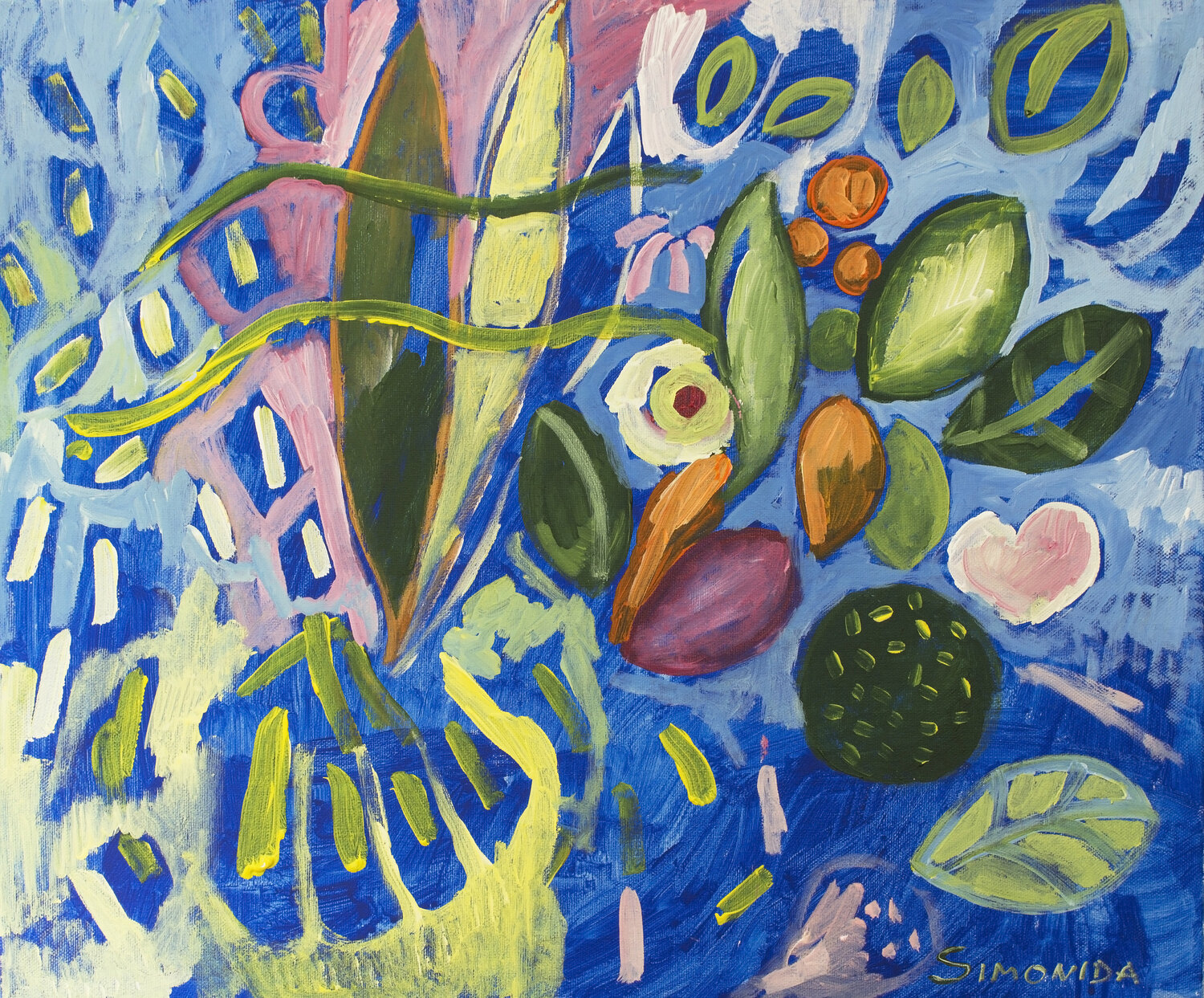 Summer 2020 by Simonida Djordjevic (2020) : Painting Acrylic on Canvas ...