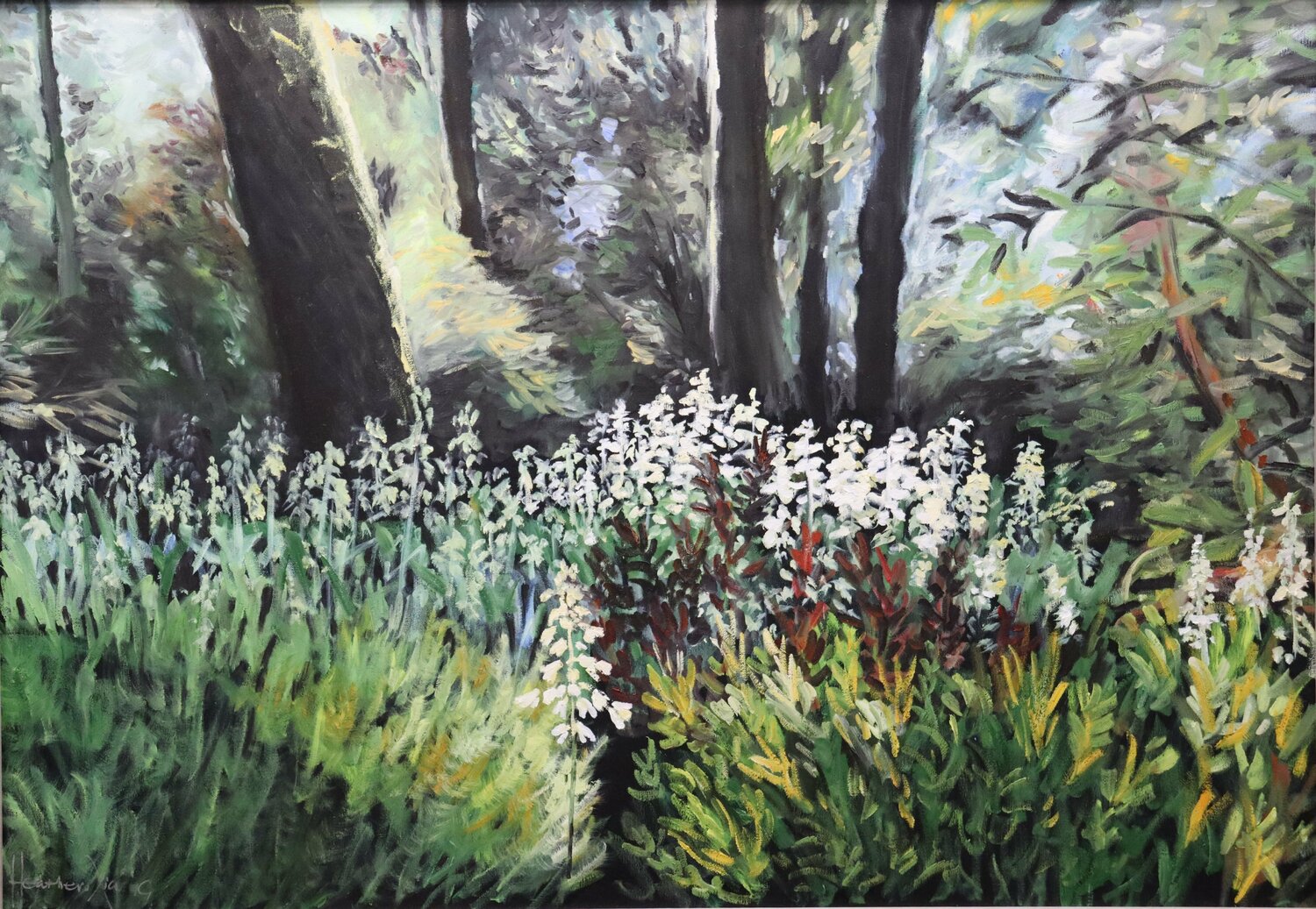 Tribute II von Alan Heather-Xia (2019): Malerei Öl auf Leinwand - Singulart