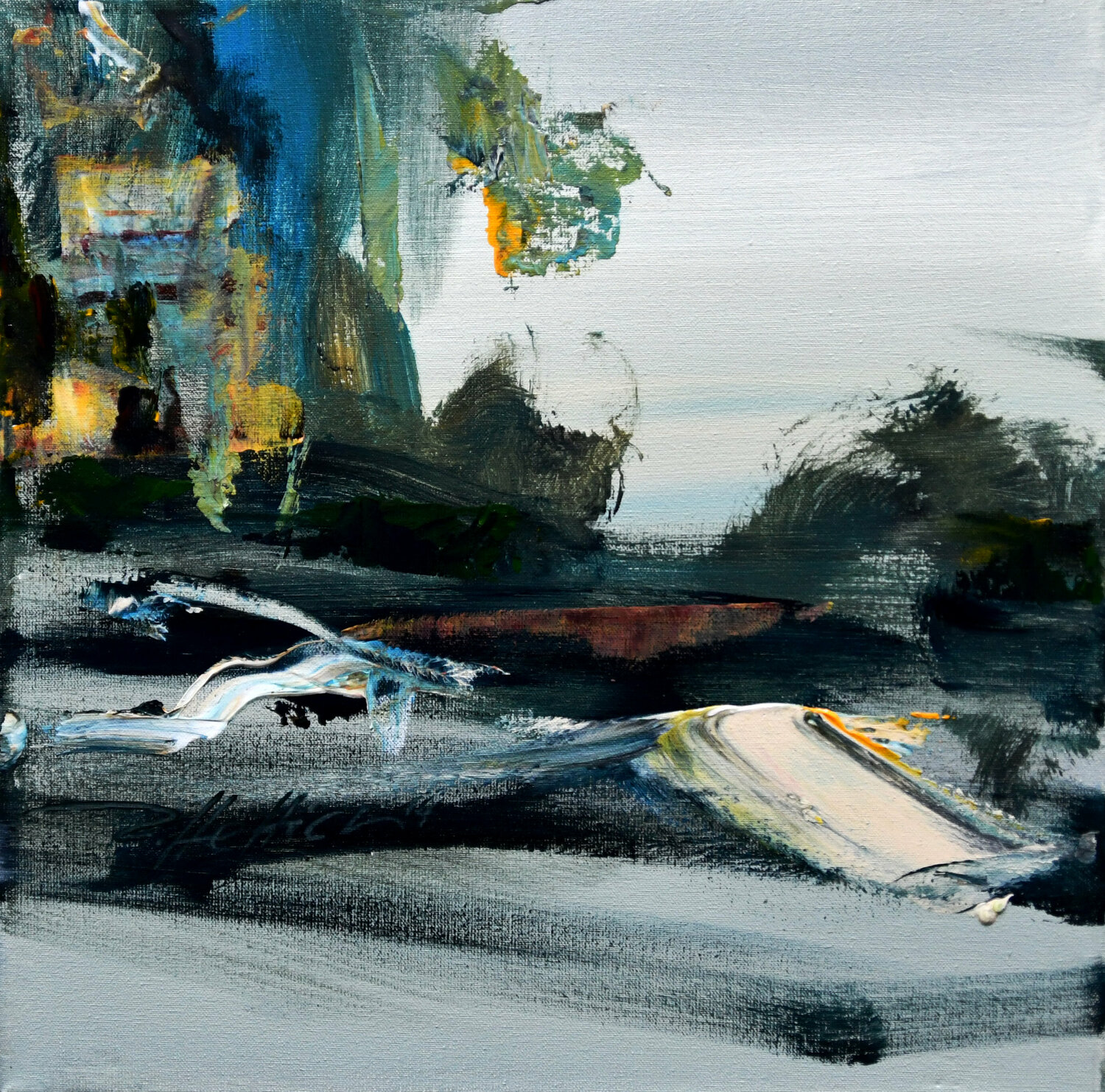 Ausflug by Robert Hettich (2014) : Painting Oil on Canvas - SINGULART