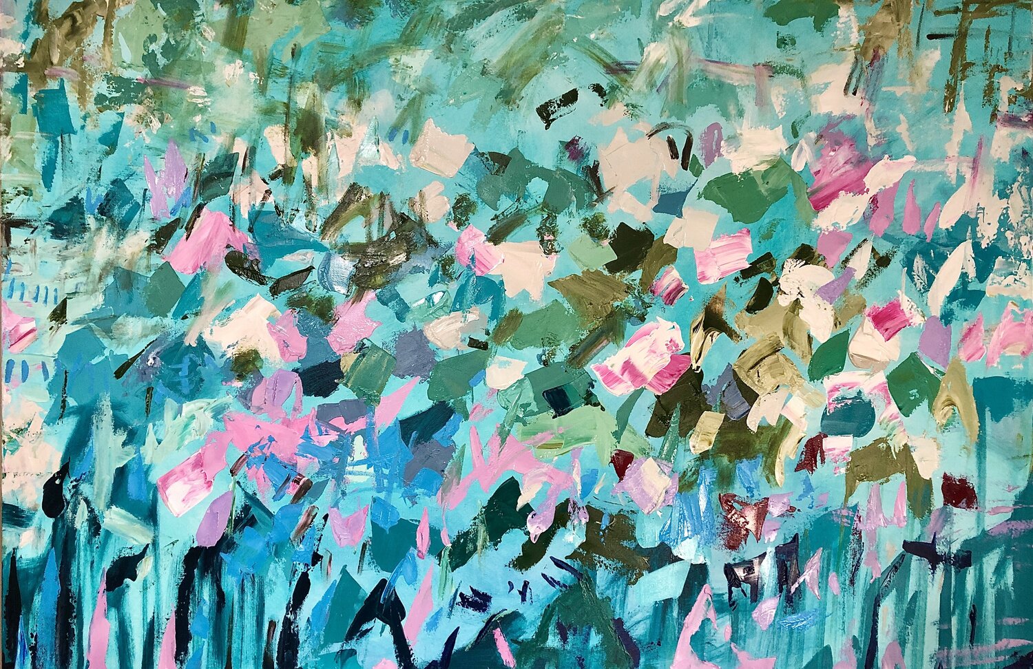 Revive by Lou Sheldon (2022) : Painting Acrylic, Oil on Canvas - Singulart